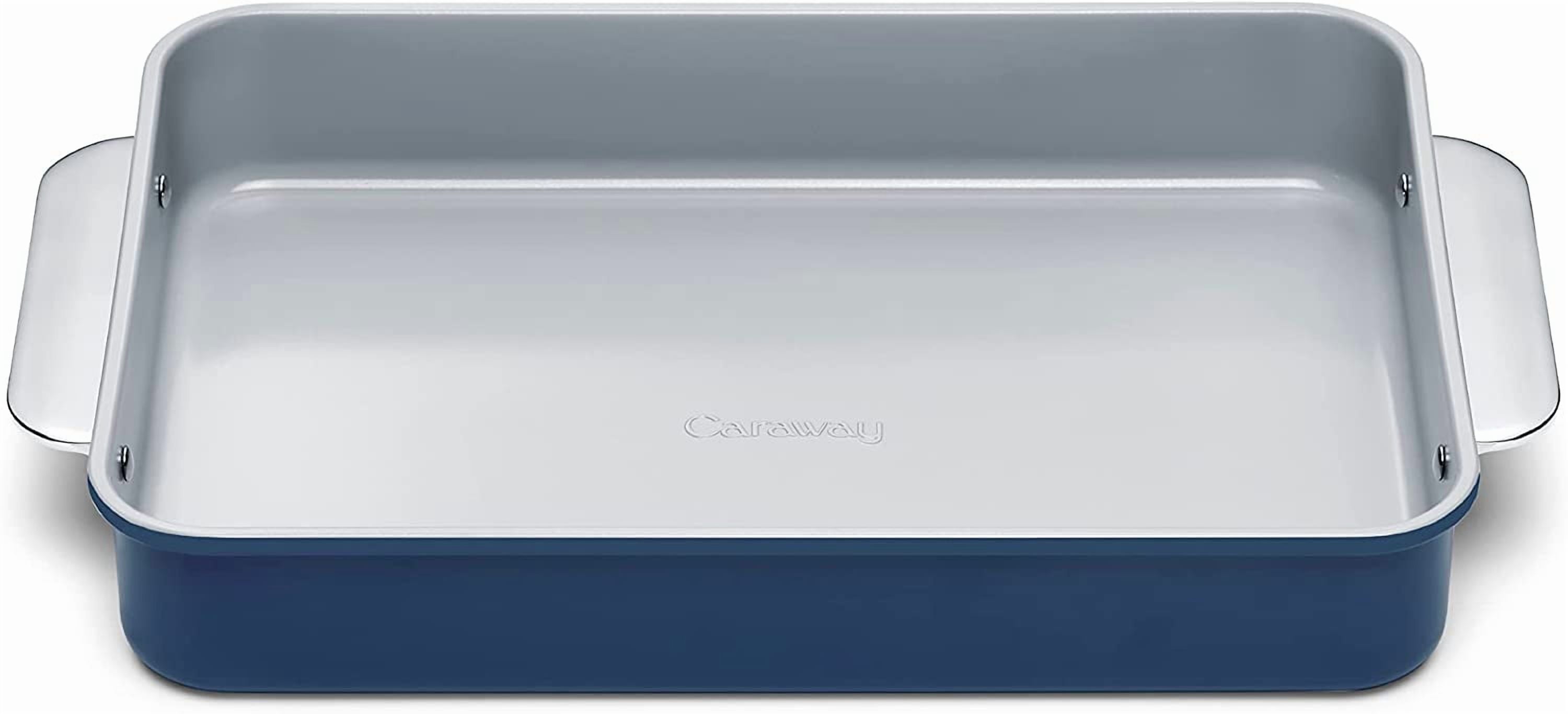 Caraway Non-Stick Ceramic 9”x13” Rectangle Pan - Perfect for Brownies ...