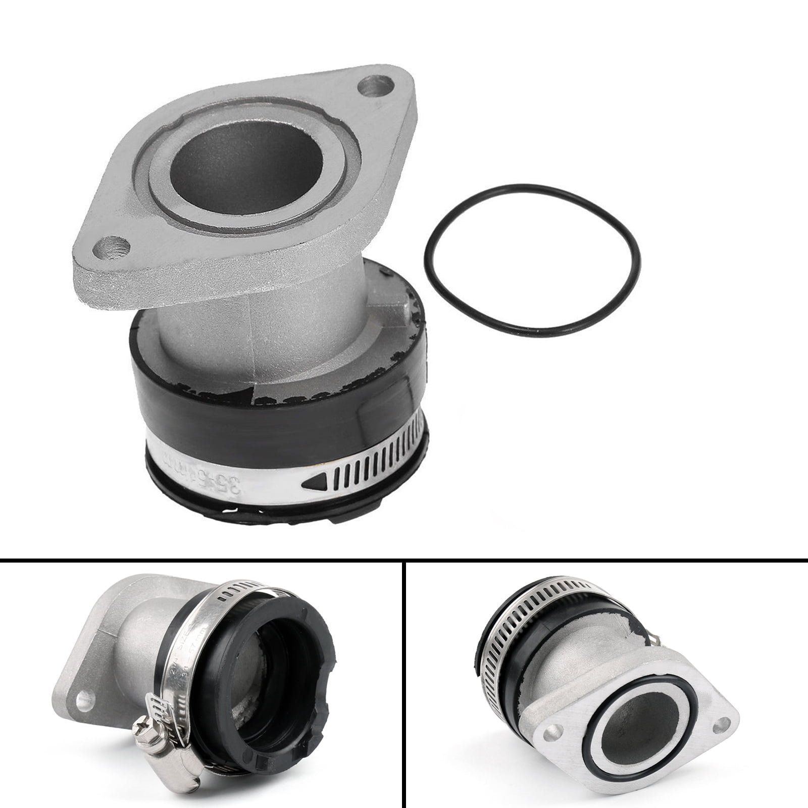 Carb Intake Manifold Boots 4XE-13586-00-00 For Yamaha Bear Tracker 250 ...