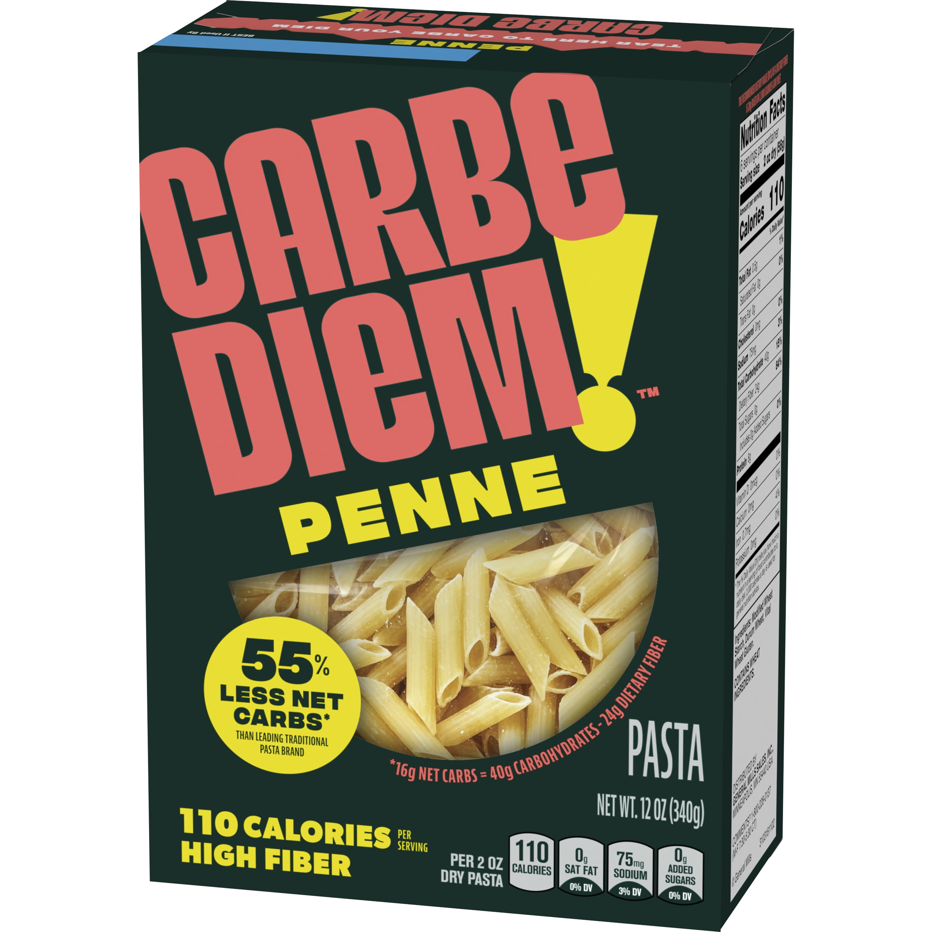Carbe Diem Penne Pasta - Walmart.com