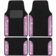 Carbella Glitter Bling Car Mats - Universal Fit - Purple - Walmart.com