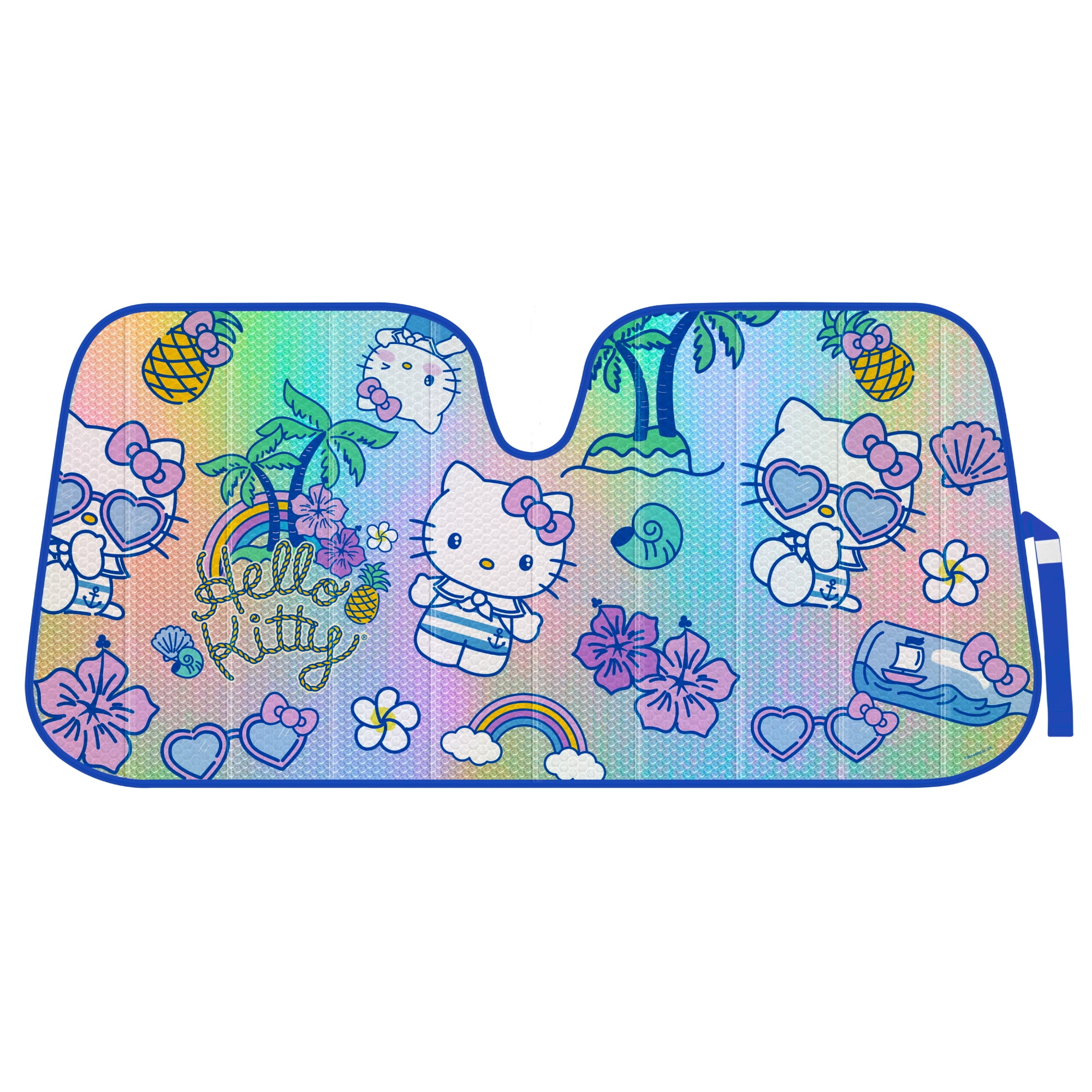 Carbella Hello Kitty Car Windshield Sun Shade, Official Sanrio ...