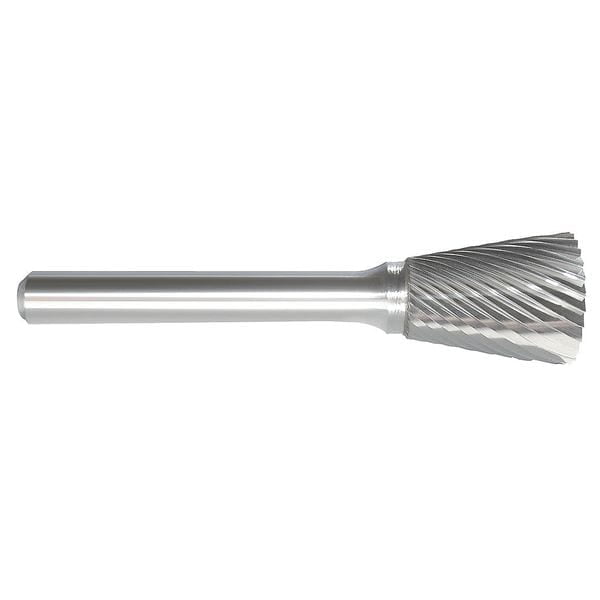 Carbide Bur, Inverted Cone, 3/8, 1/4 Shank(310-001231) - Walmart.com