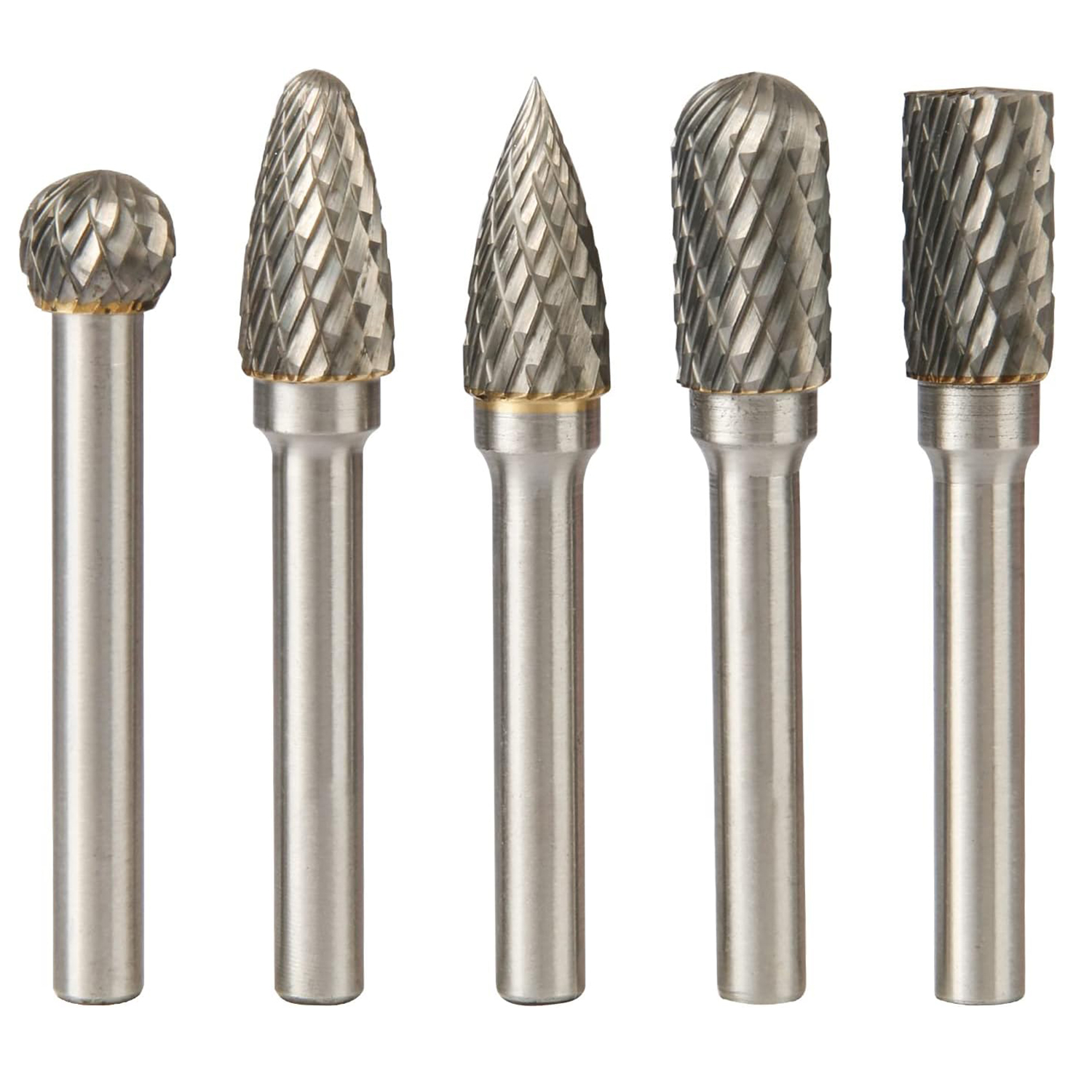 TEMO SF-5L6 NF Aluminum Cut Carbide Rotary Burr File, 1/2 Inch (12.7 mm ...