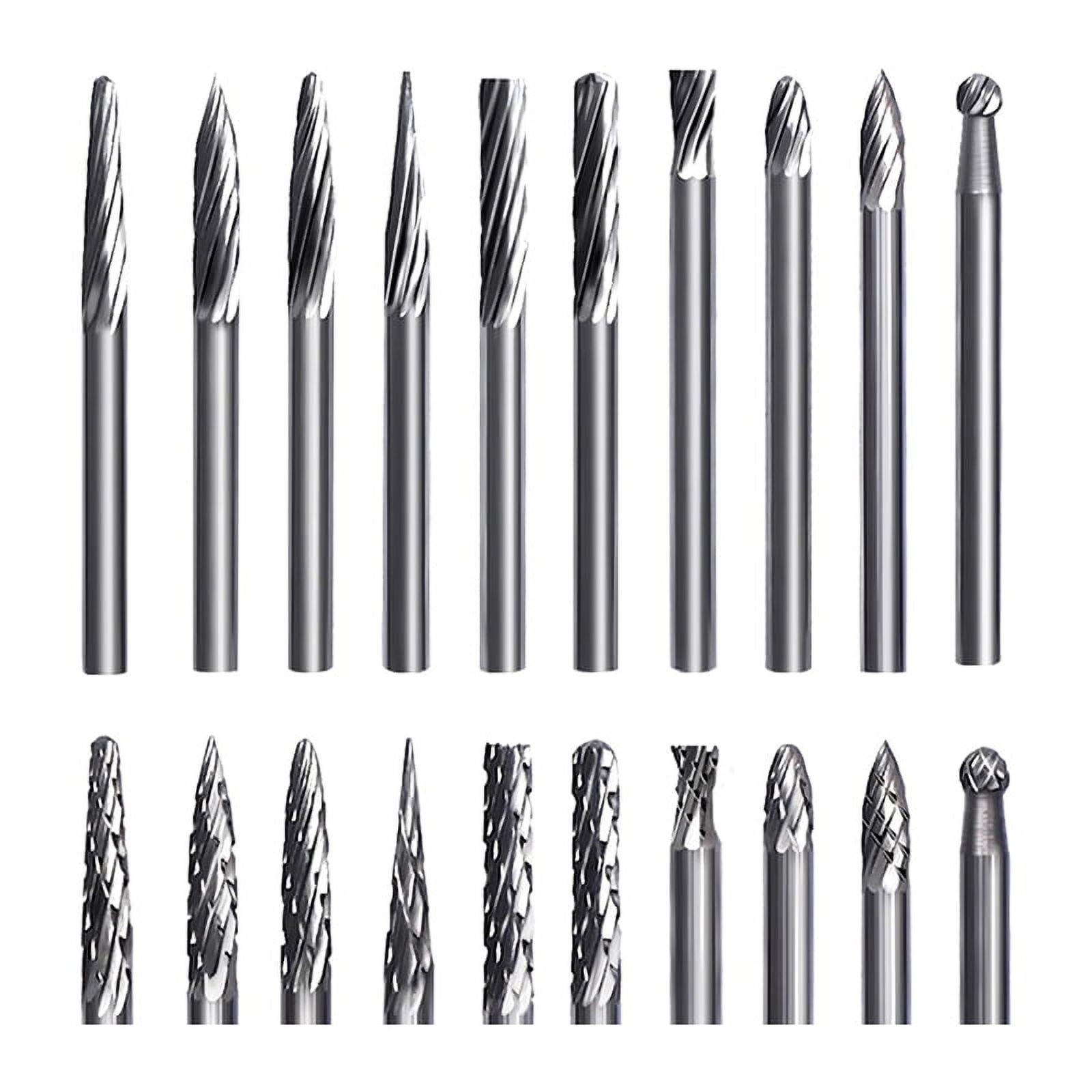 Carbide Burr Set, Suitable for 3D Printing Deburring, Wood Carving ...