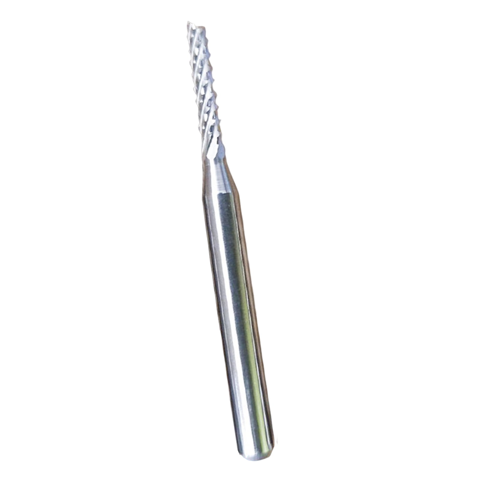 Carbide Corn Milling Cutter Bits 0.6-8mm Extended PCB End Mill CNC ...