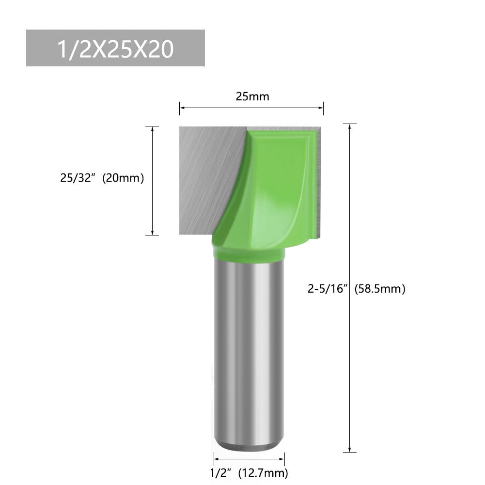 Carbide Cutters Router Bits 1PC 12.7mm Cleaning Bottom For Woodworking ...