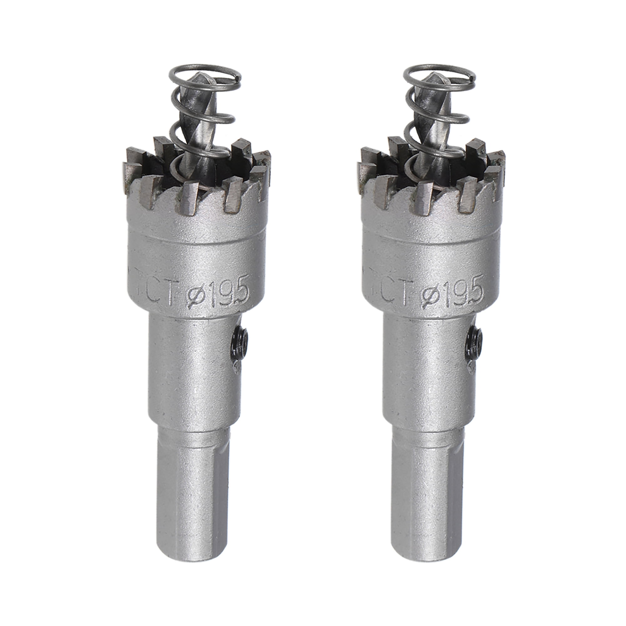 Carbide Hole Cutter 19.5mm Hole Saw High Density Cemented Carbide Teeth Triangular Shank for ...