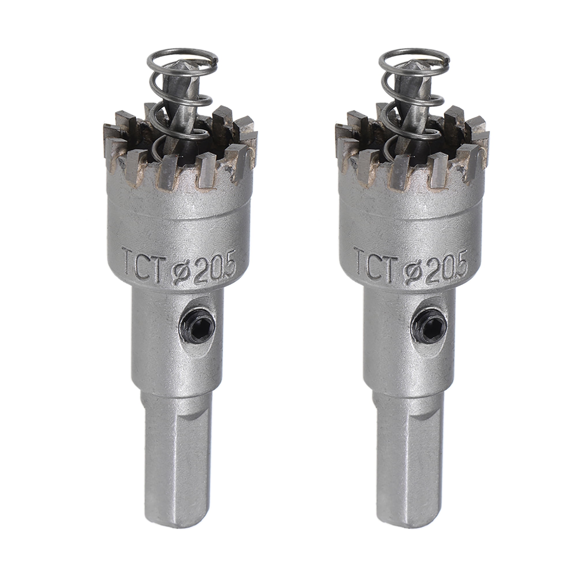 Carbide Hole Cutter 20.5mm Hole Saw High Density Cemented Carbide Teeth Triangular Shank for ...