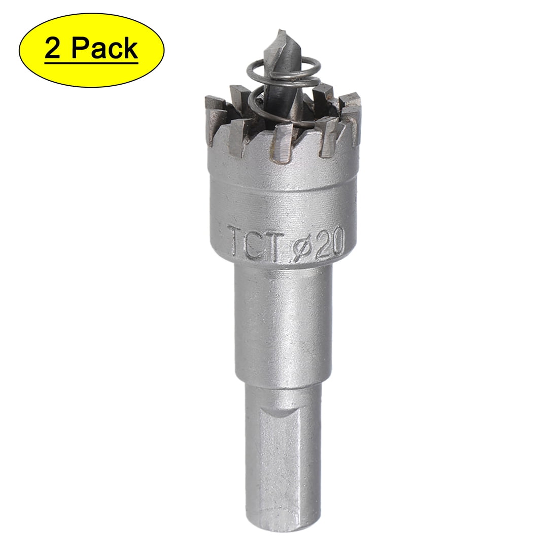 Carbide Hole Cutter 20mm Hole Saw High Density Cemented Carbide Teeth Triangular Shank for ...
