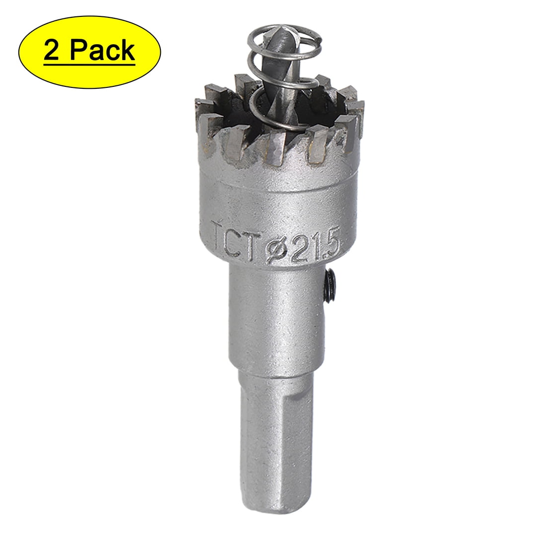 Carbide Hole Cutter 21.5mm Hole Saw High Density Cemented Carbide Teeth Triangular Shank for ...