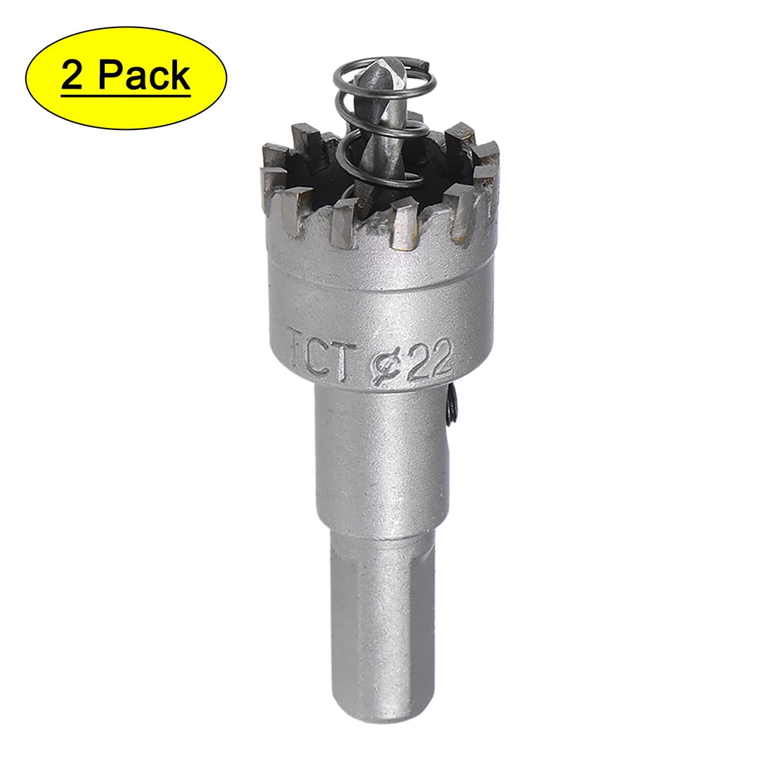 Carbide Hole Cutter 22mm Hole Saw High Density Cemented Carbide Teeth Triangular Shank for ...