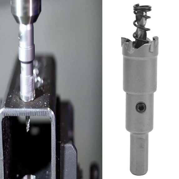 Carbide Hole Saw, 3mm Cut, For Steel, Aluminum, Resin, FRP Plastic ...