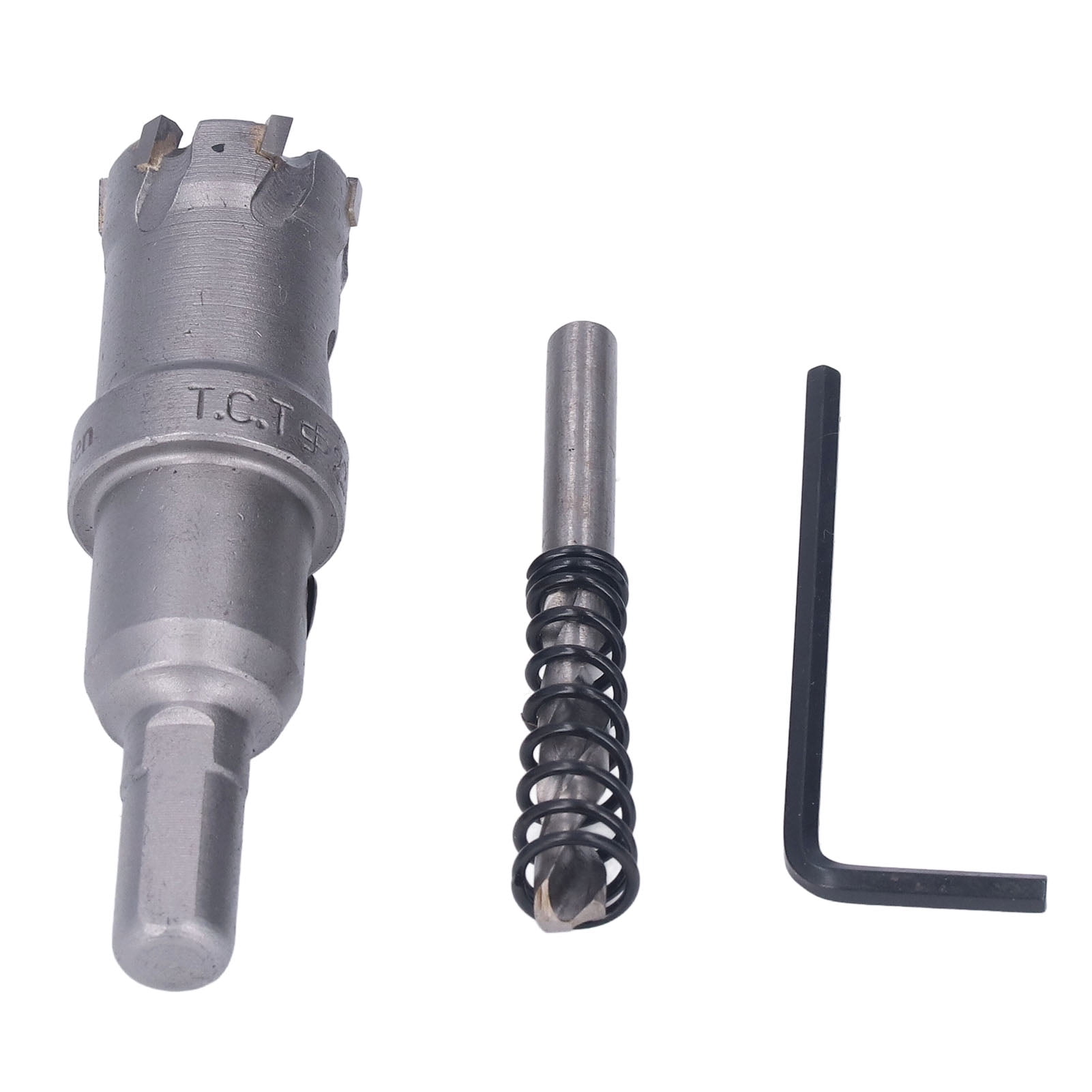 Neyseki Carbide Hole Saw Bit TCT Thick Metal Teeth Hole Cutter Kit with ...