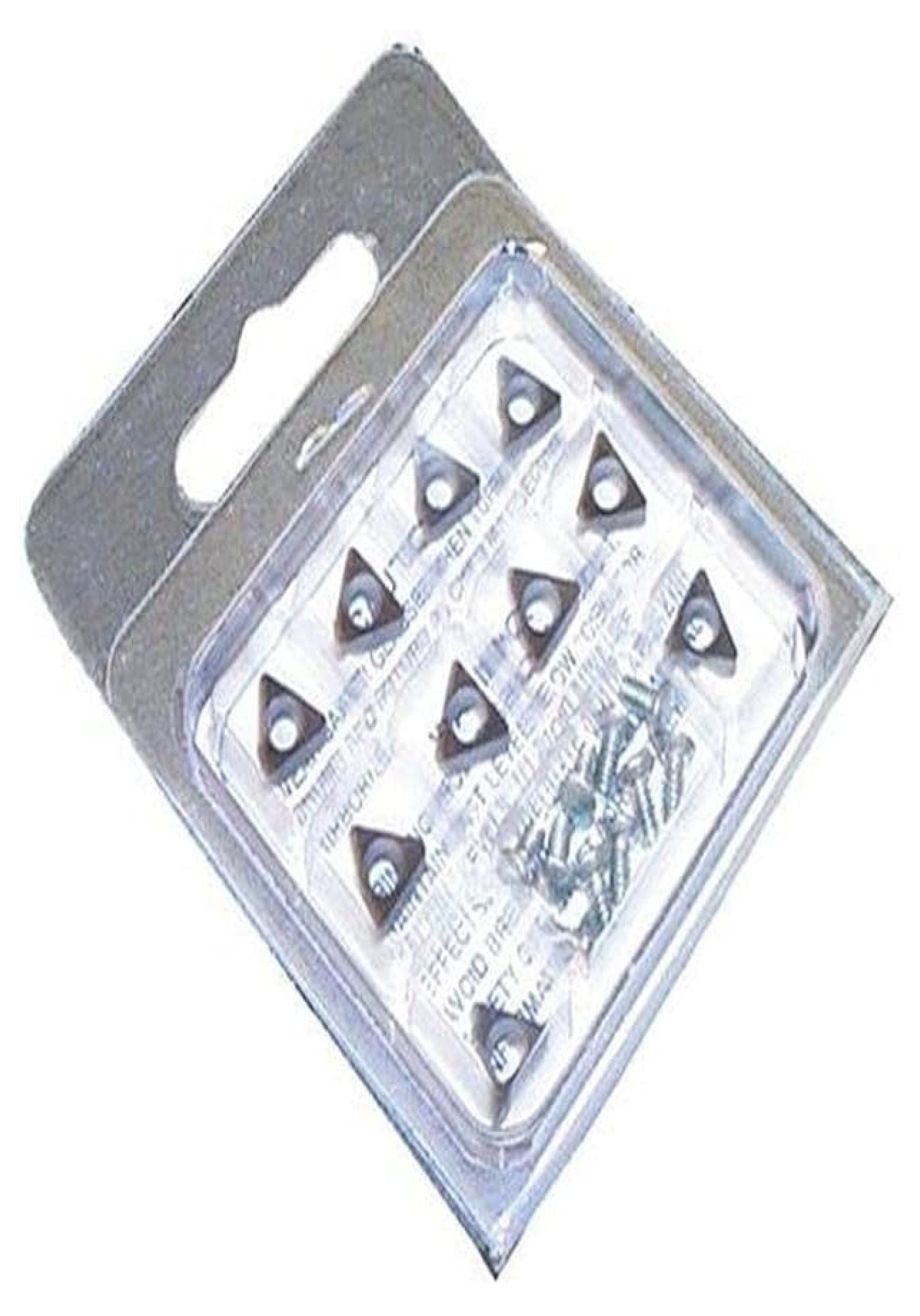 Carbide Insert 6914-10 - 10 Pack Negative Rake .032" for Lathes - Rotor ...