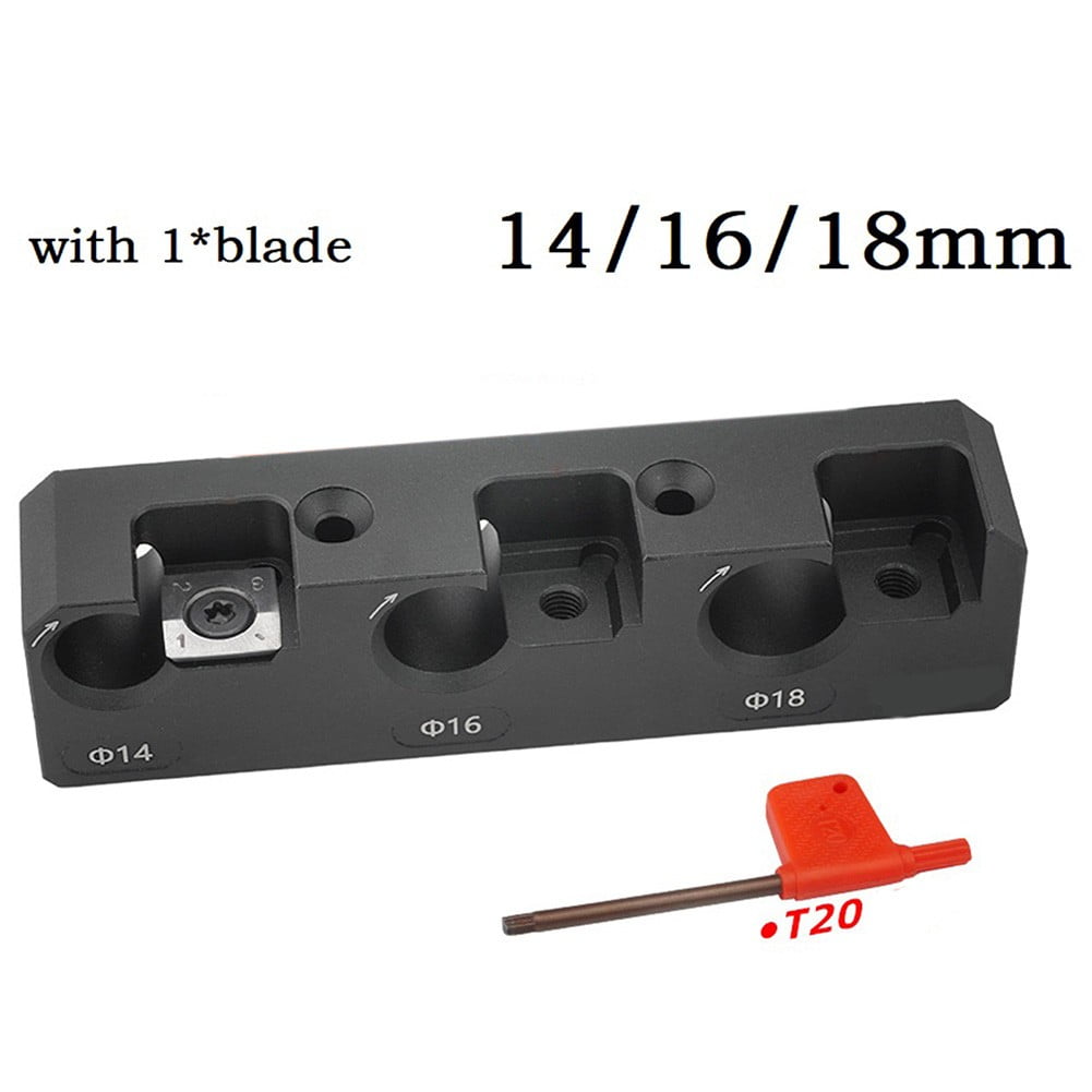 Carbide Inserts Dowel Maker Jig Plate Wooden Wood Dowel Round Rods 8 ...