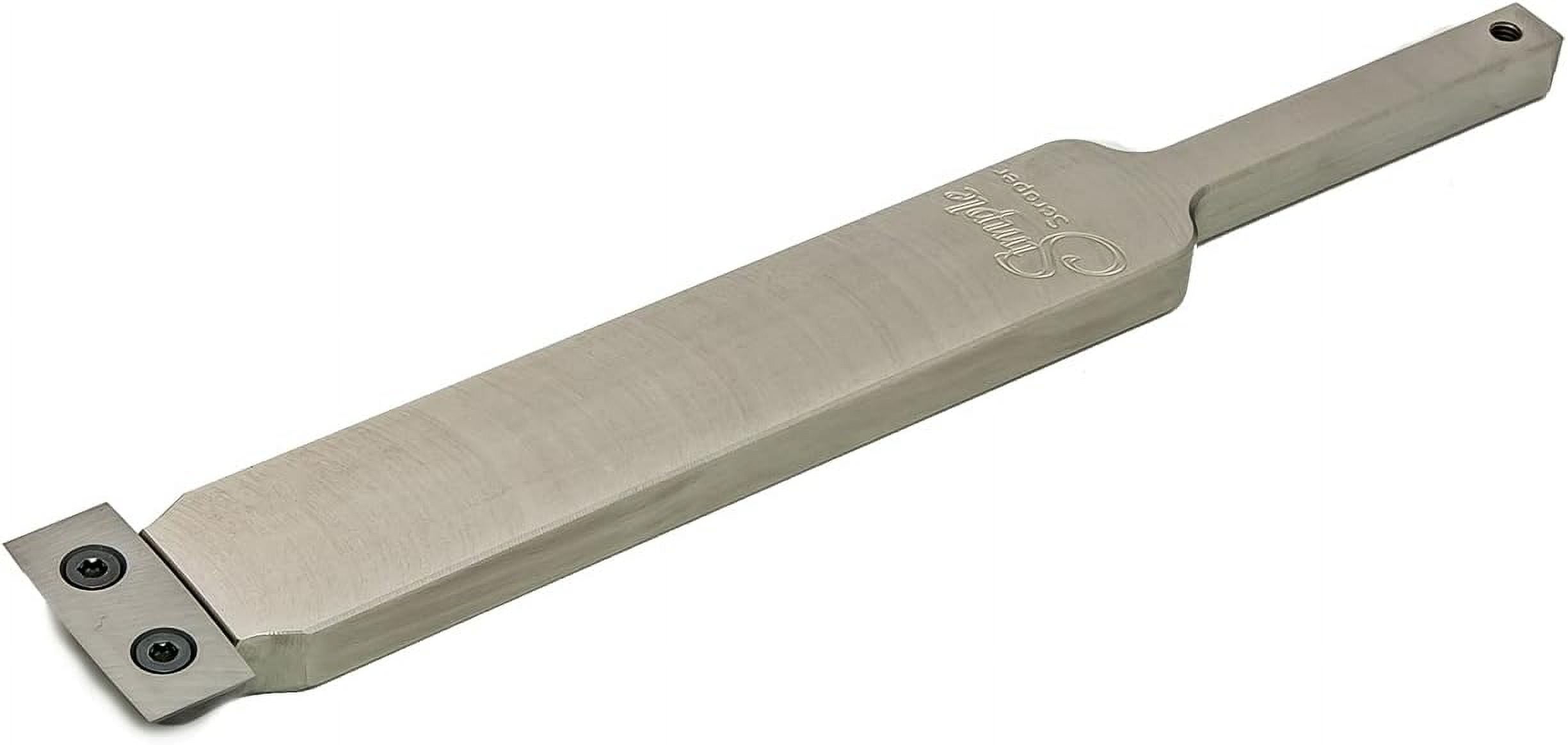 Carbide Scraper I Perfect for finishing long straight lines, shaping ...