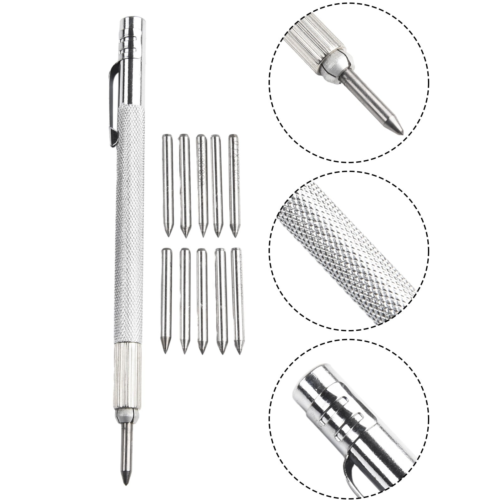 Carbide Tip Scriber Engraving Pen Marking Tip Diamond Scriber Pen For ...
