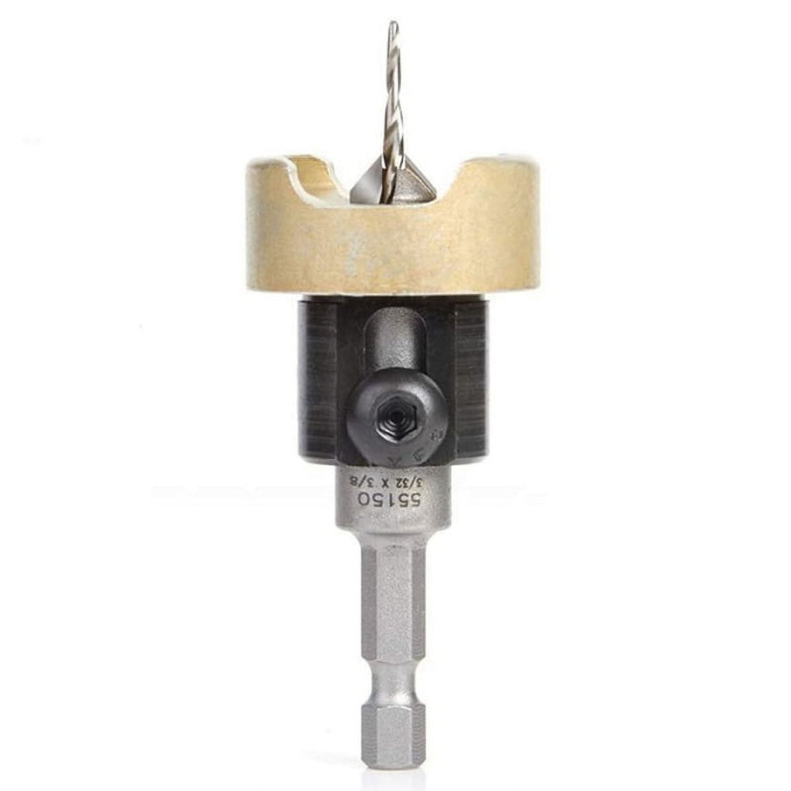 Carbide Tipped 82 Degree Countersink with Tapered Drill and Adjustable ...