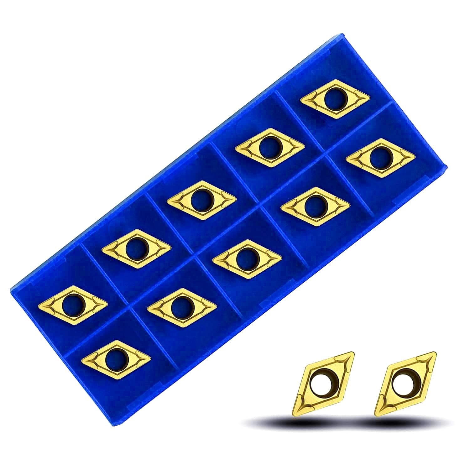 Carbide Turning Indexable Inserts, DCMT Mutilayer Coated Lathe Holder ...