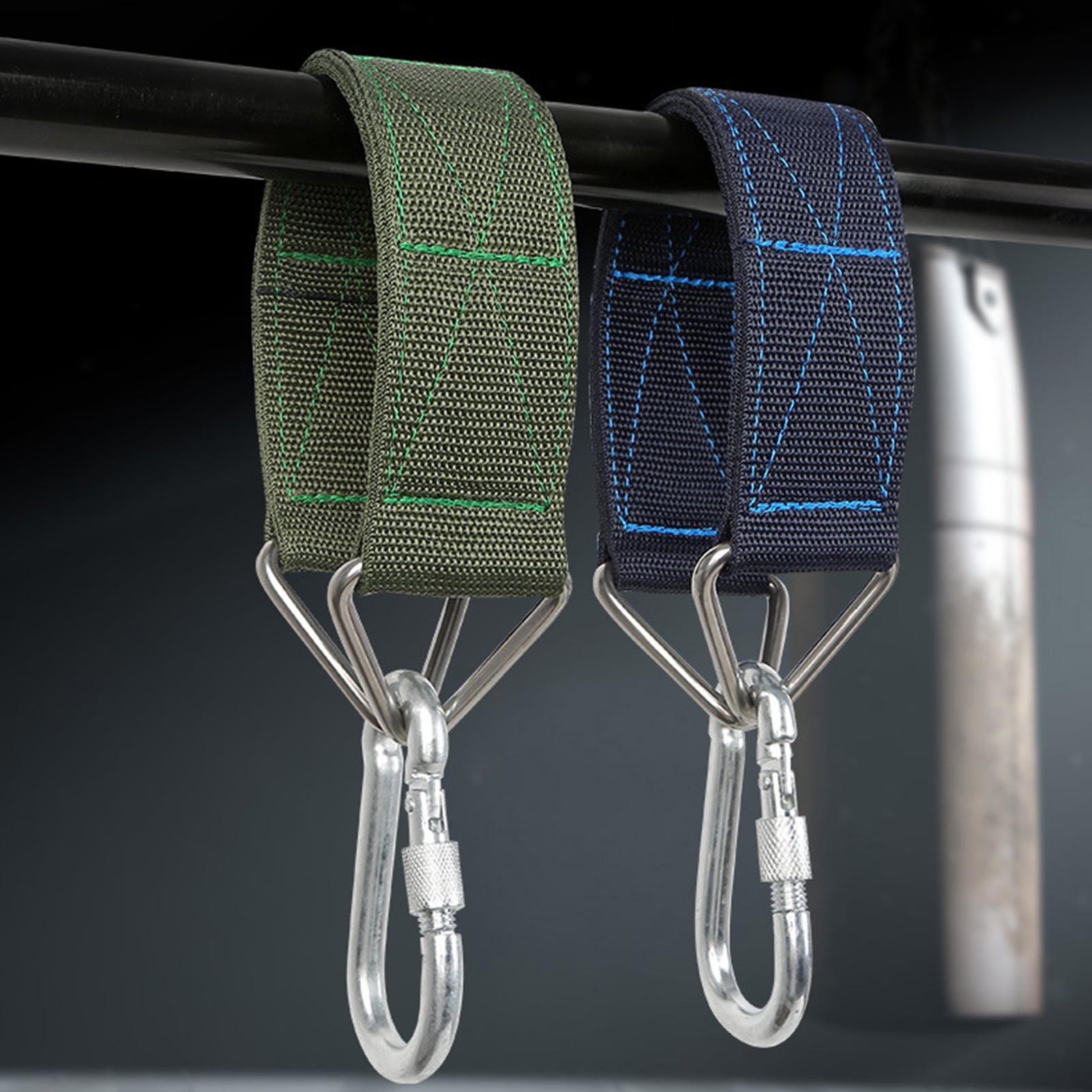 Carbine Hook Sturdy Heavy Duty Webbing Swing Hanger Straps Ropes for ...