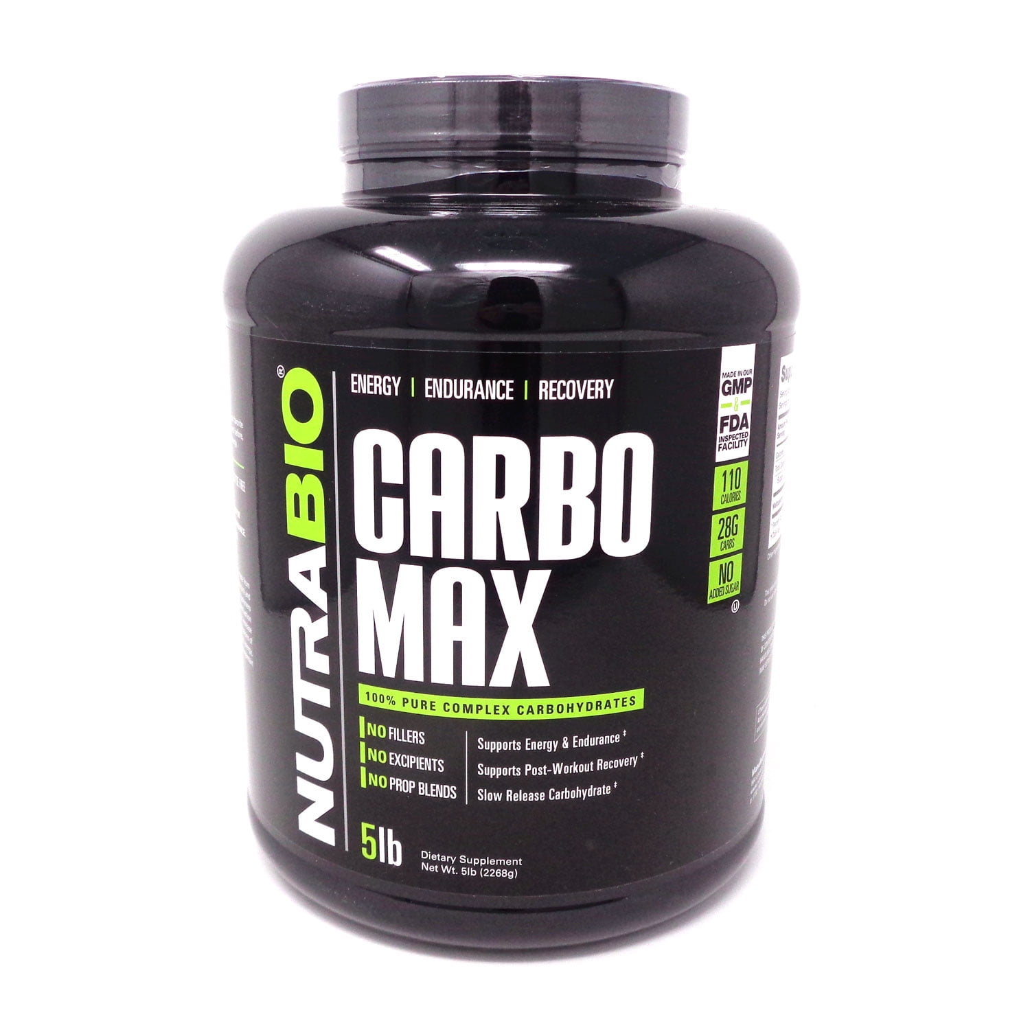 Carbo Max by NutroBio - 75 Servings - Walmart.com