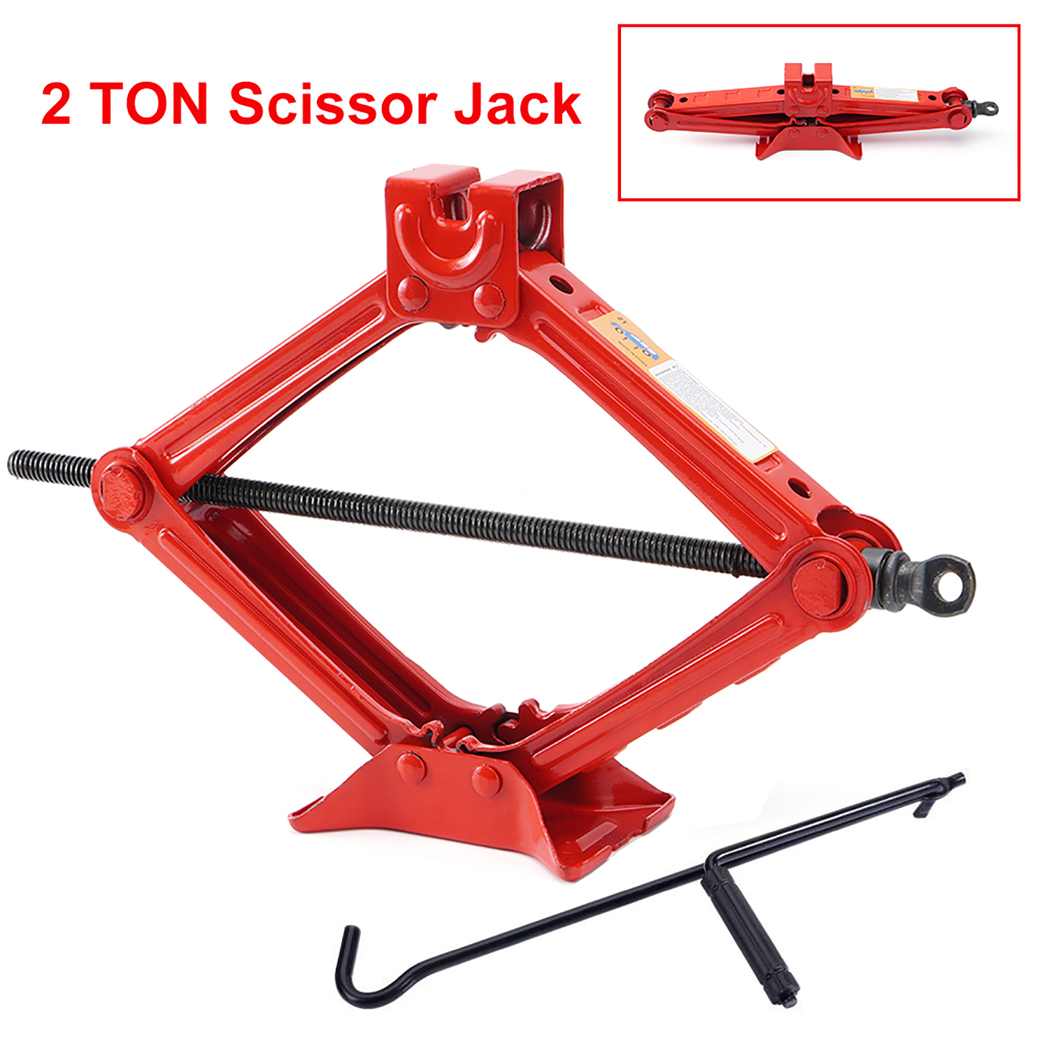 OEMTOOLS 24795 2 Ton Scissor Jack - Walmart.com