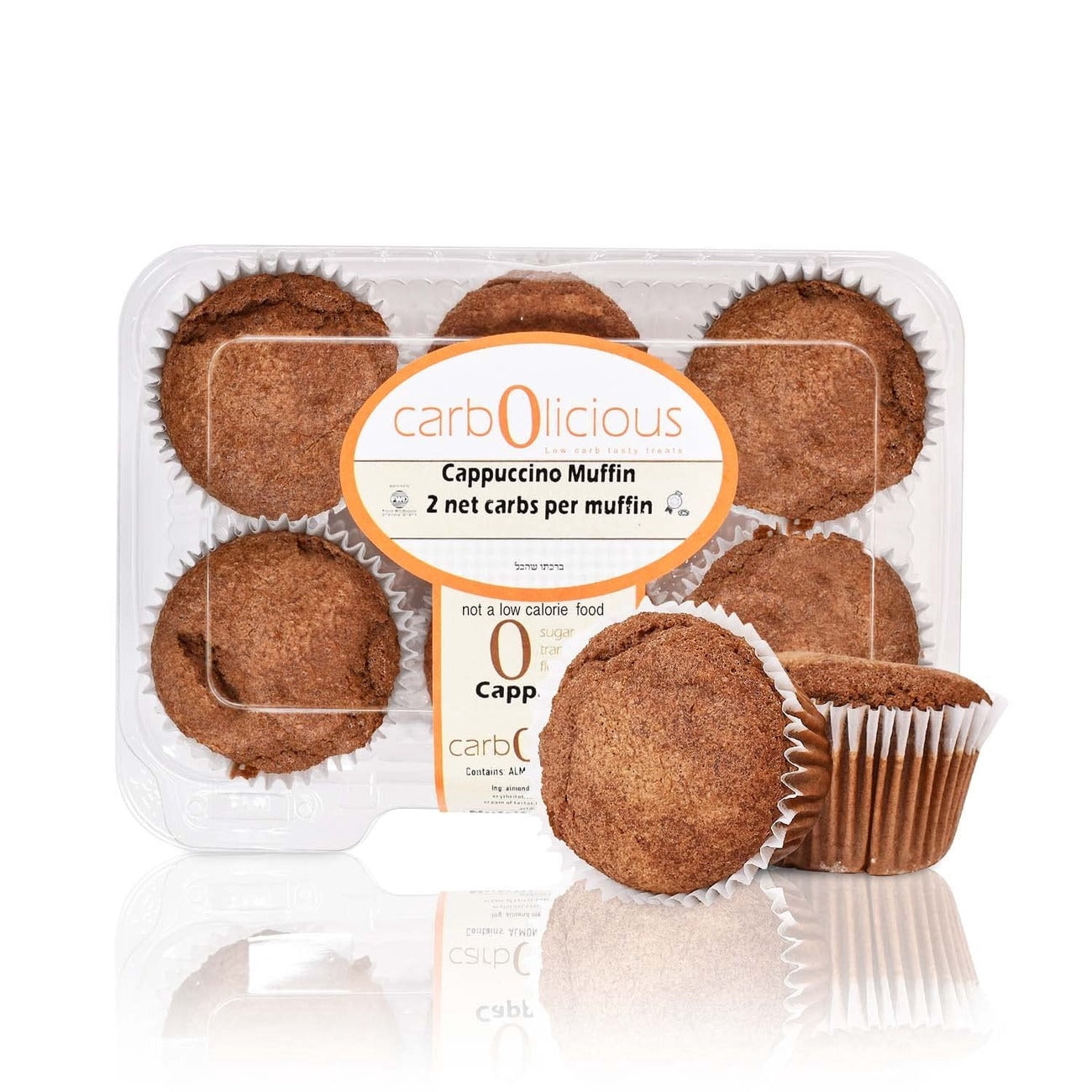 Carbolicious Low Carb Ready-to-Eat Muffins (6-Pack) Flavor: Cappuccino ...