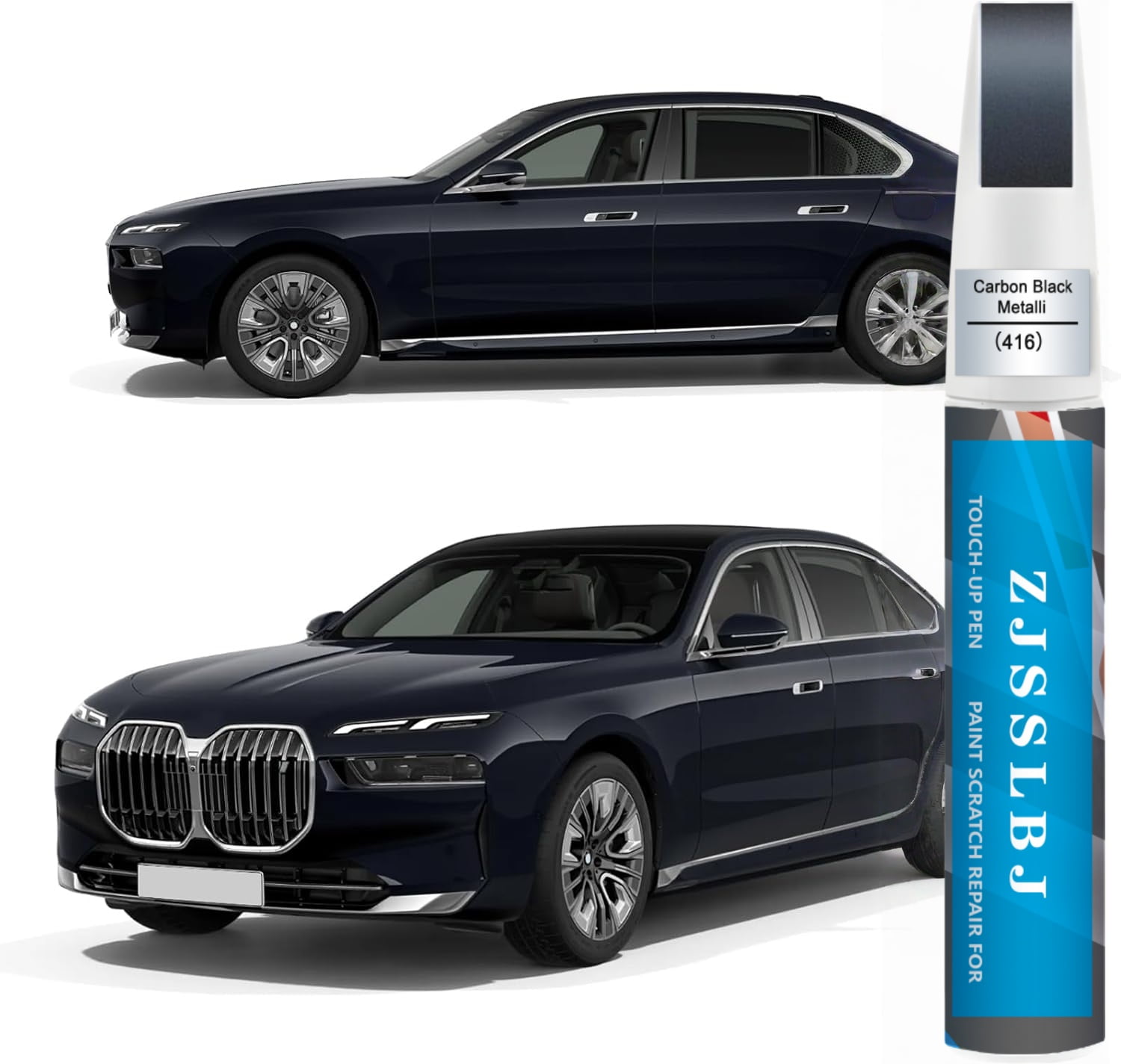 Carbon Black Metallic(416) Touch Up Paint for BMW, Car Paint Pen ...
