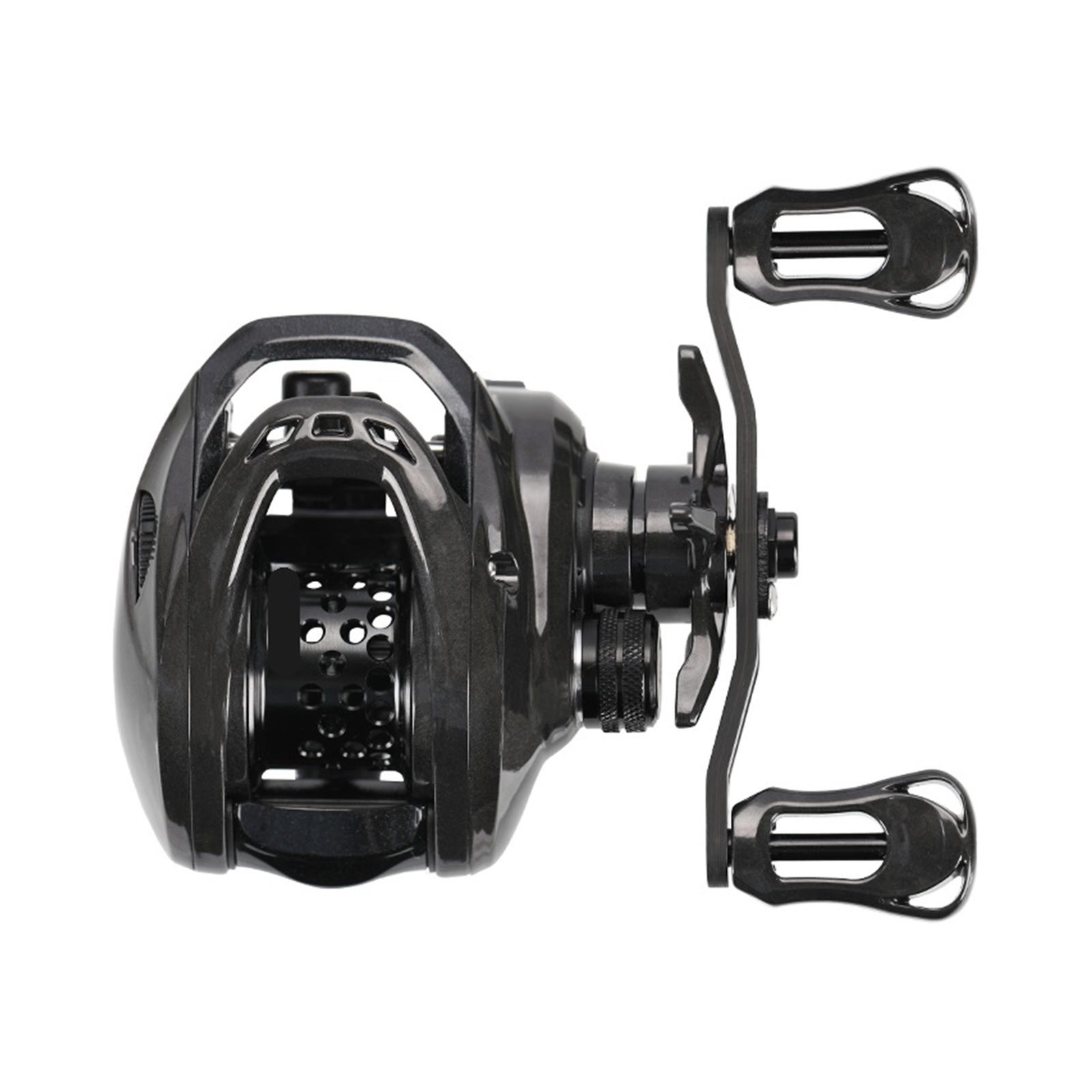 Carbon Brine Smooth Ultralight Fishing Bait Machine Reel Bass Tilapia ...