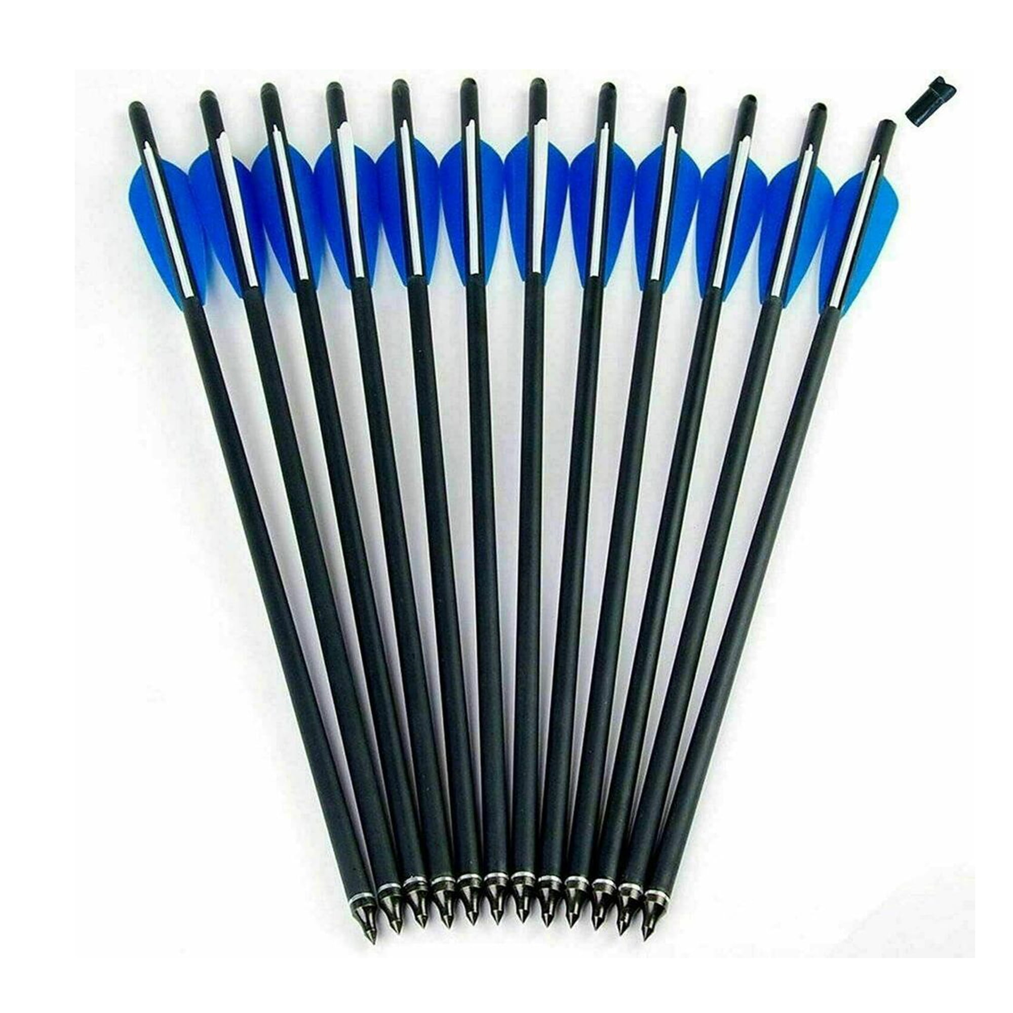 Carbon Crossbow Bolts 20 inch Hunting Archery Arrows with Vanes Moon ...