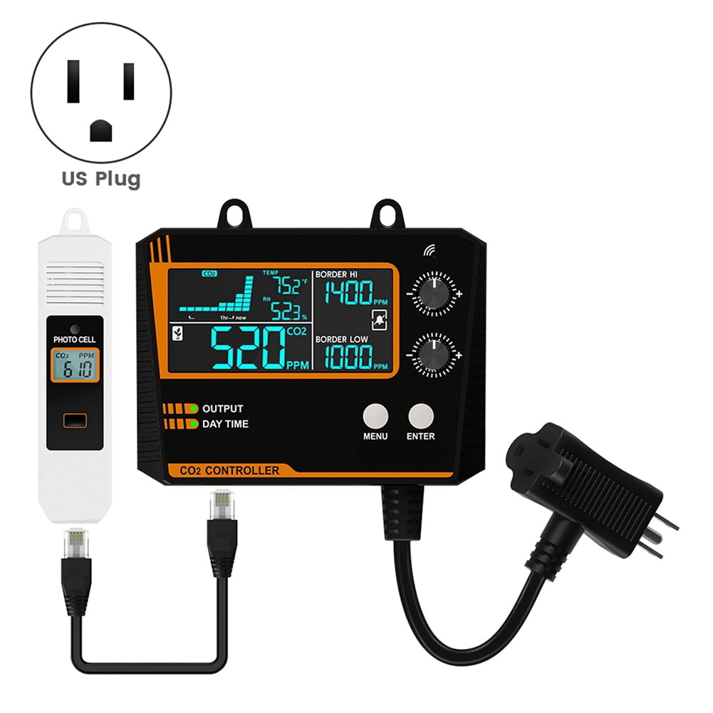 Carbon Dioxide Controller Single Channel Split Probe CO2 Monitor CO2 ...