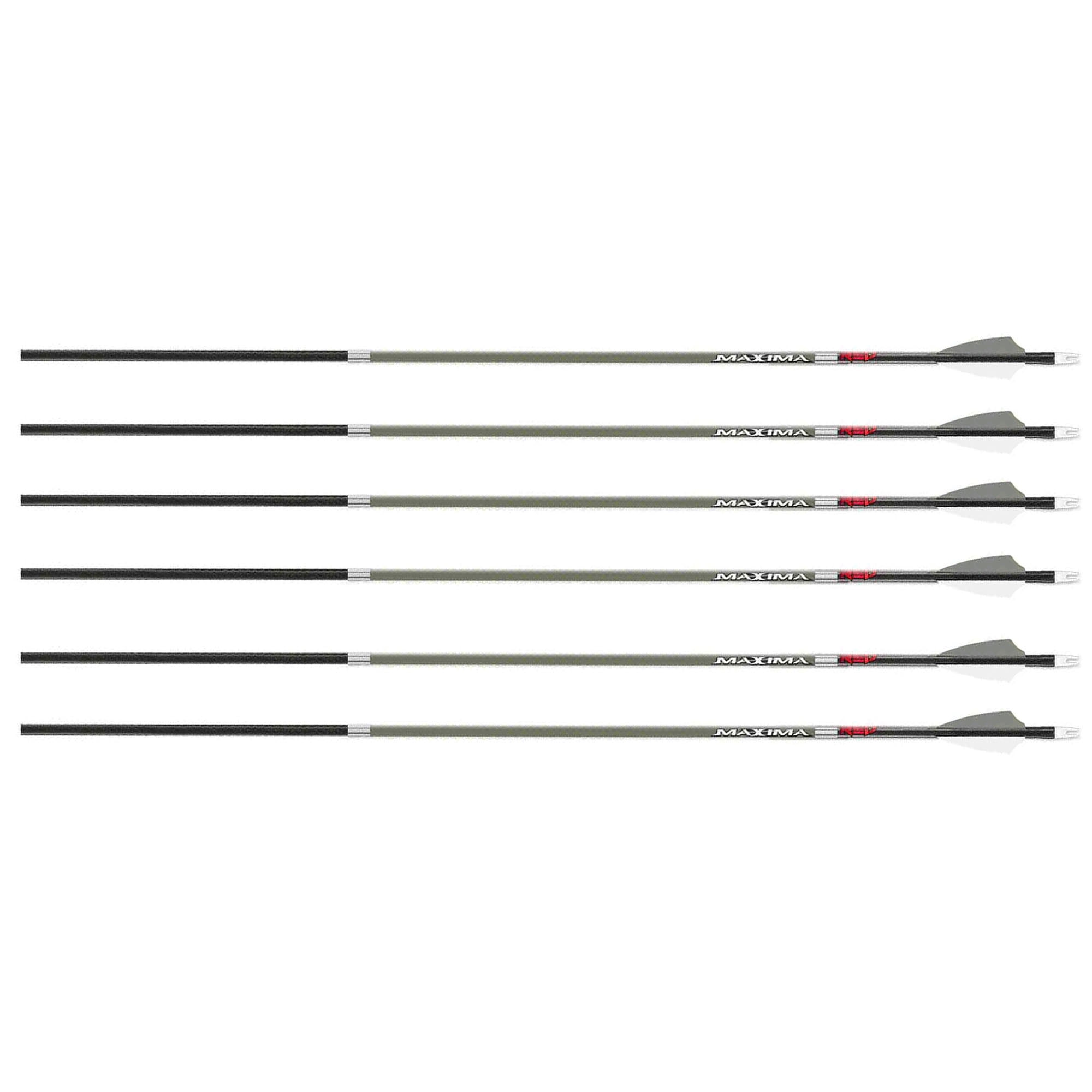 Carbon Express Maxima RED .400 Arrows 6-Pack - Desert Tan - Walmart.com