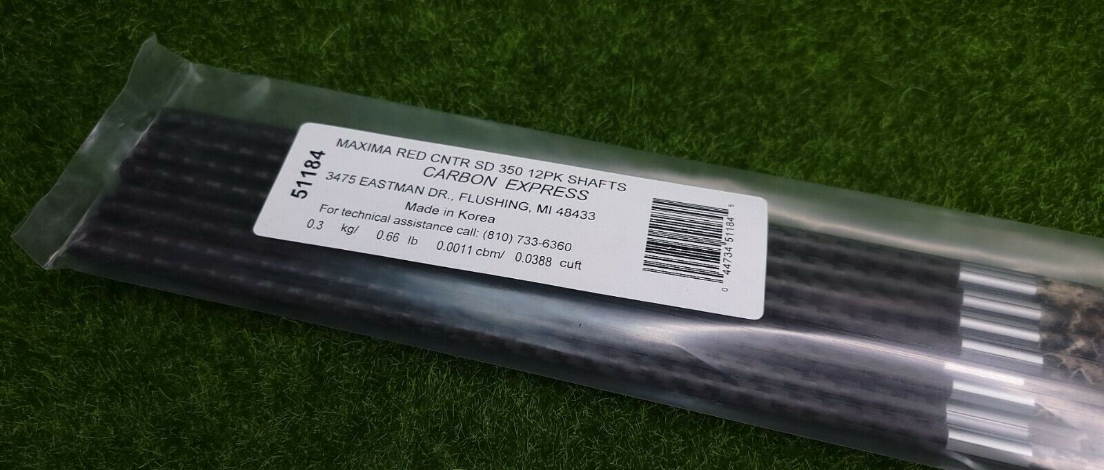 Carbon Express Maxima Red SD Contour 350 12-Pack Arrow Shafts, Camo ...