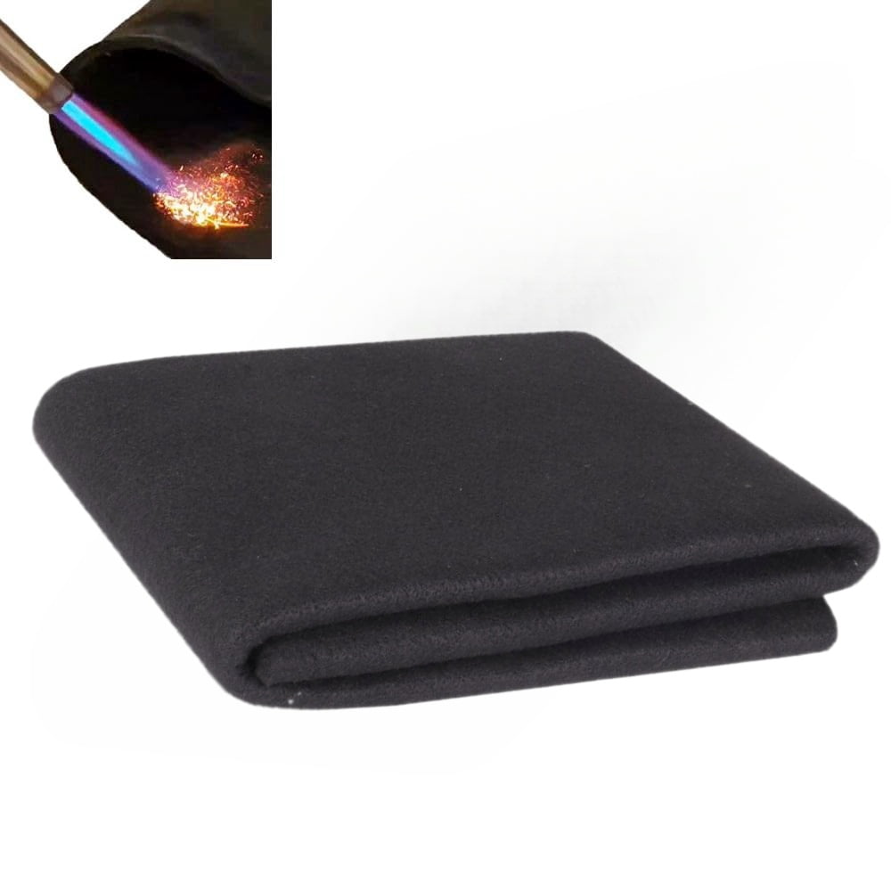 Carbon Felt Fireproof Welding Blanket, 5mm Thickness Cuttable Welding ...