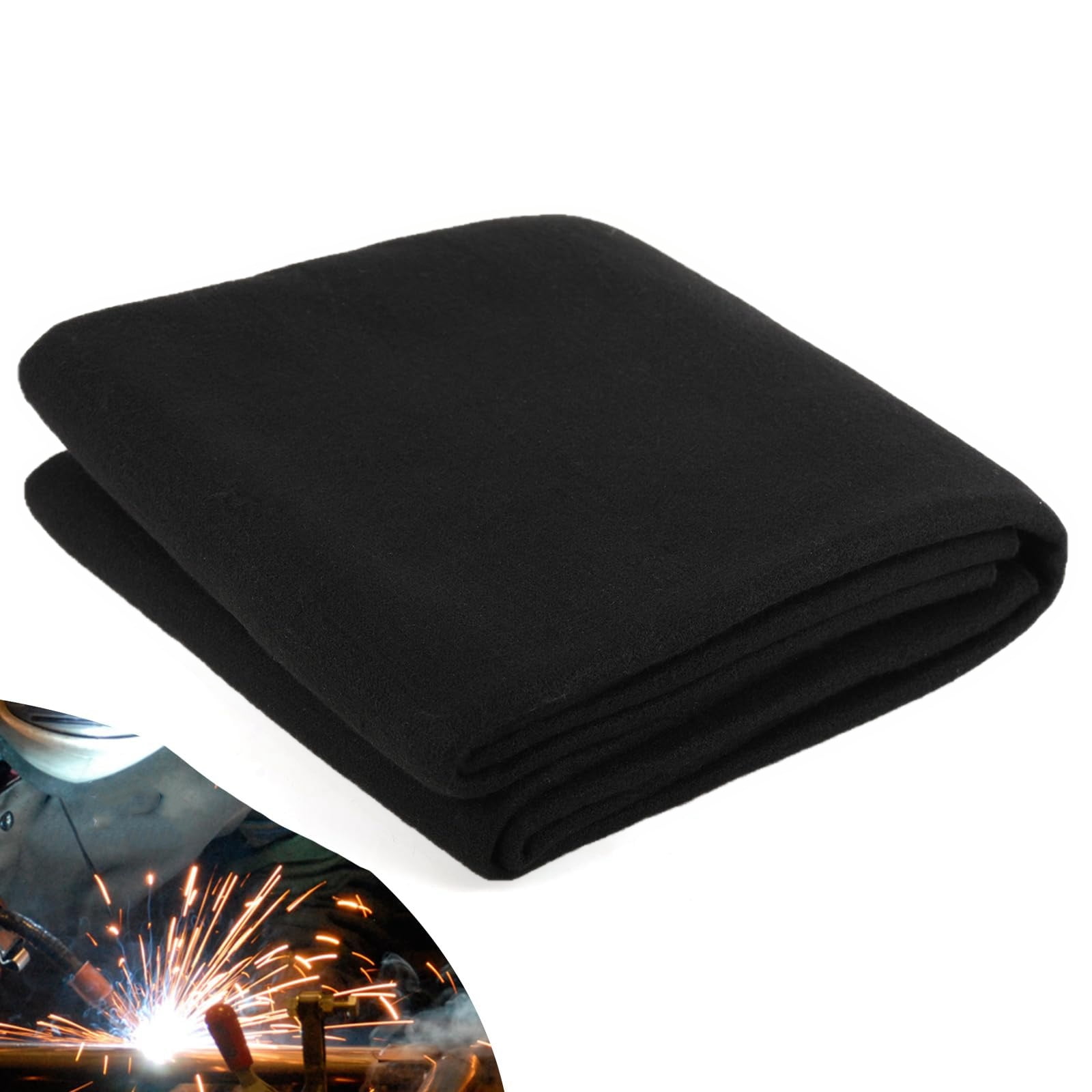 Carbon Felt Welding Blanket 23.6" x 35.4" Fireproof Heat Resistant ...