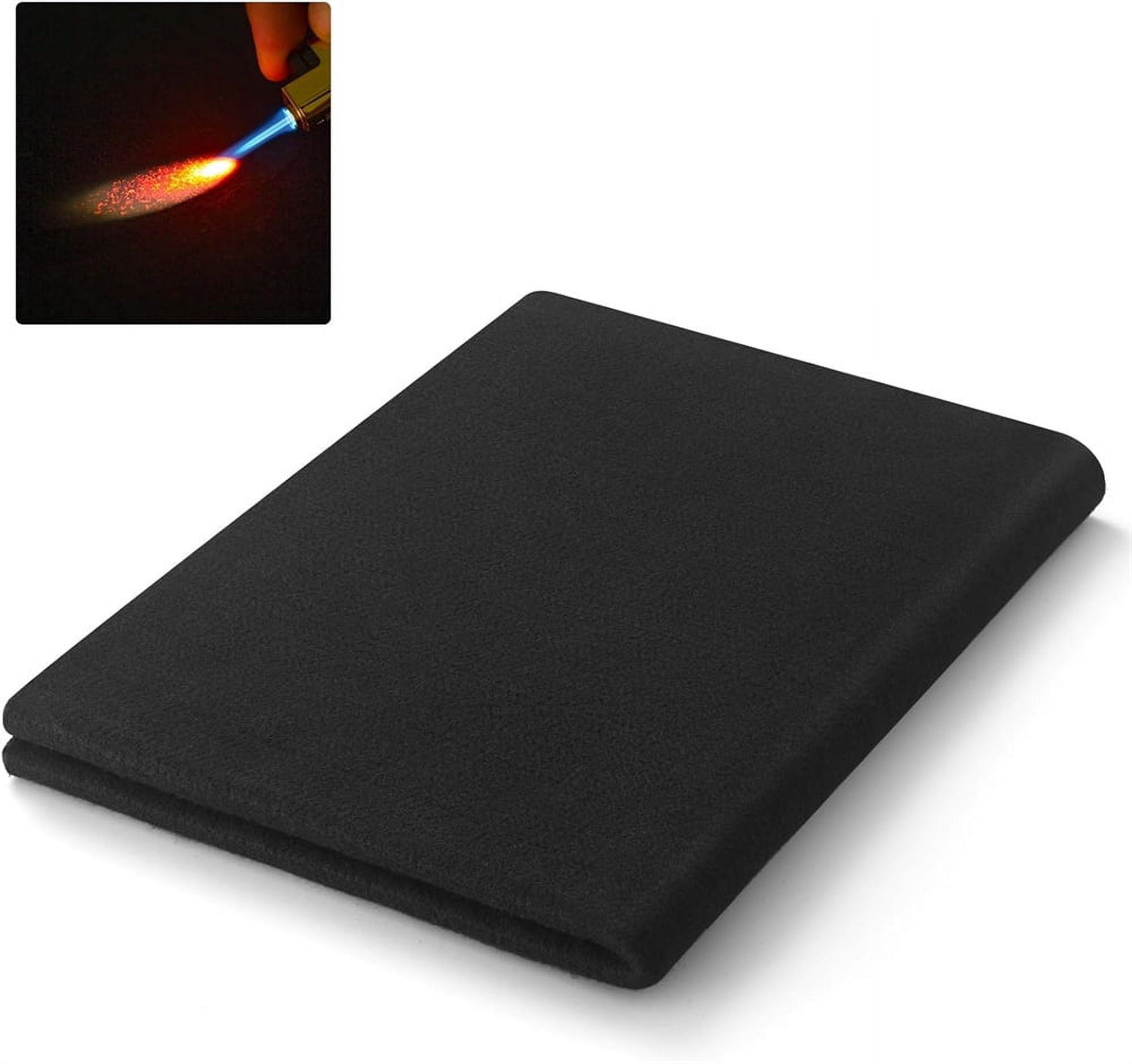 Carbon Felt Welding Blanket Fireproof-NOGFIS Fire Resistant Soldering ...