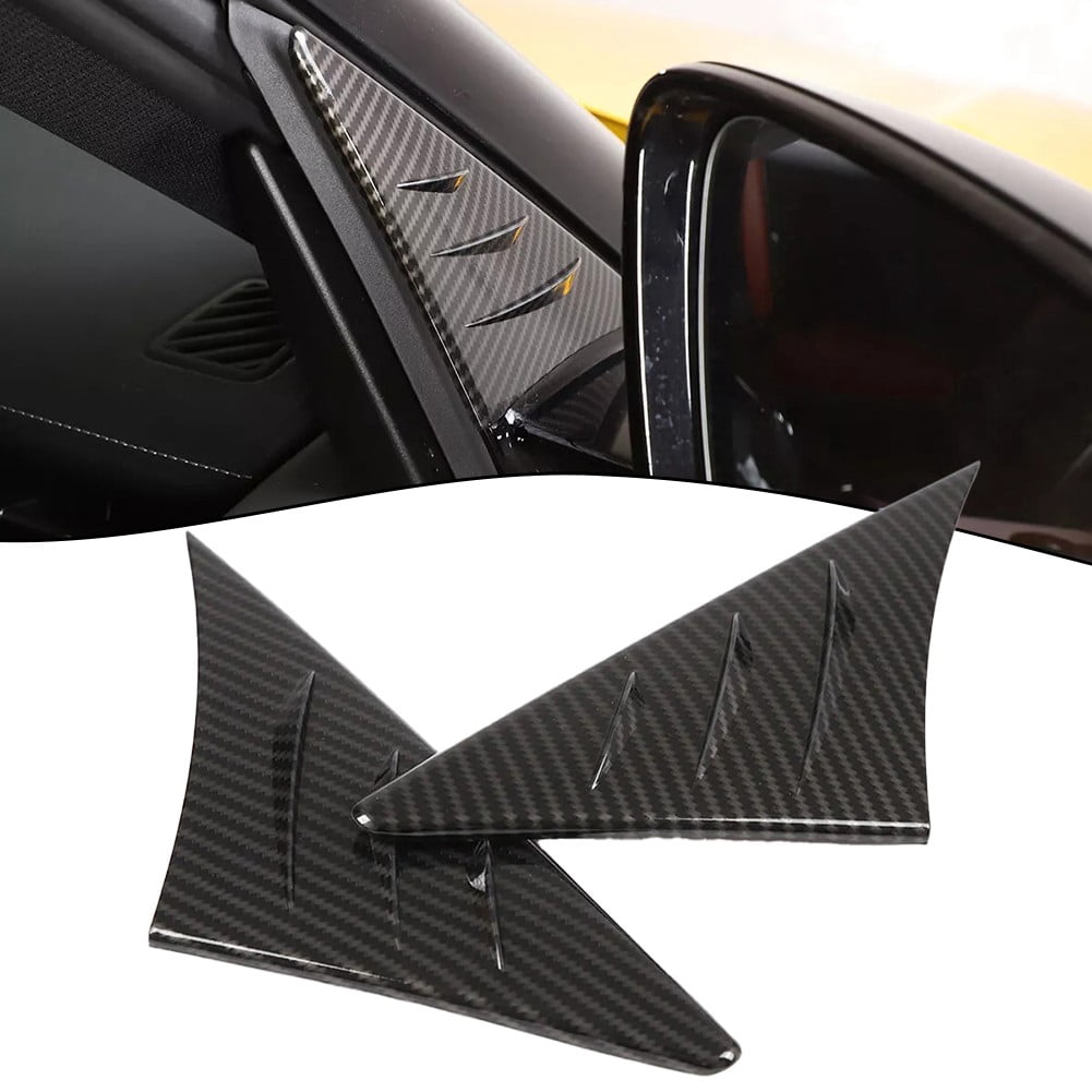 Carbon Fiber Anti-Wind Buffeting Deflector Trim for Toyota Sports Car ...