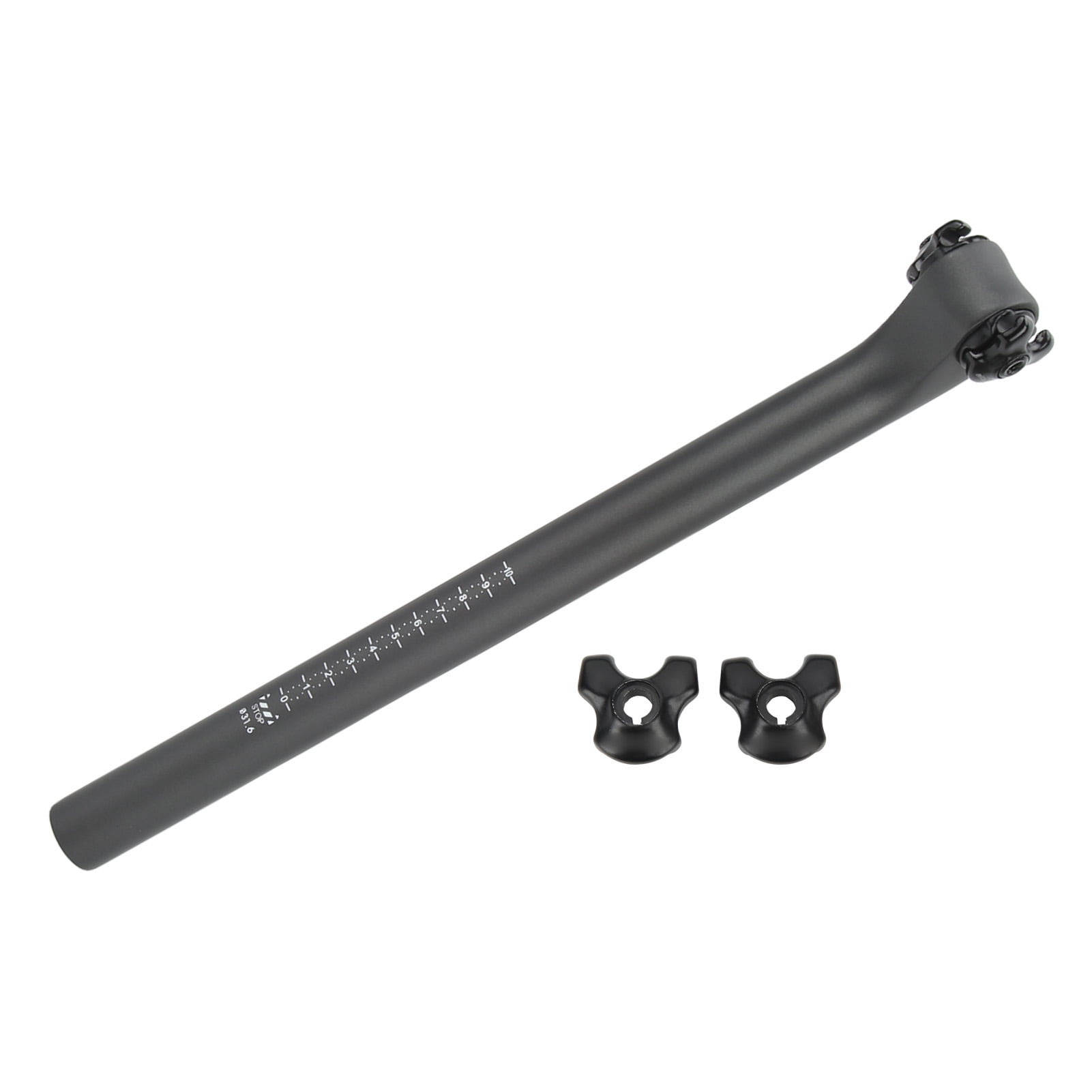 Carbon Fiber Bike Seatpost 20 Degree Offset Bike Seat Tube Light Weight ...