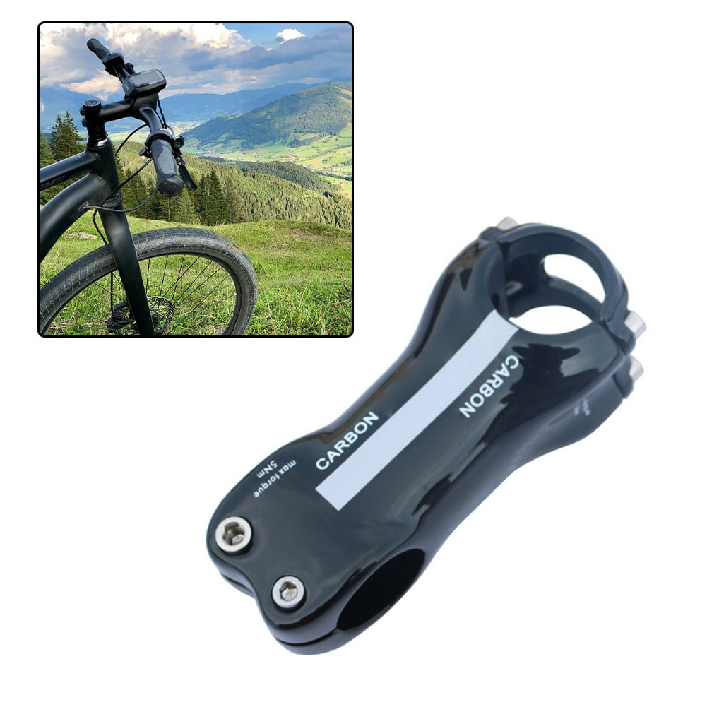 Carbon Fiber Bike Stem 17 Degree Angle 70/80/90/100/110/120/130Mm ...