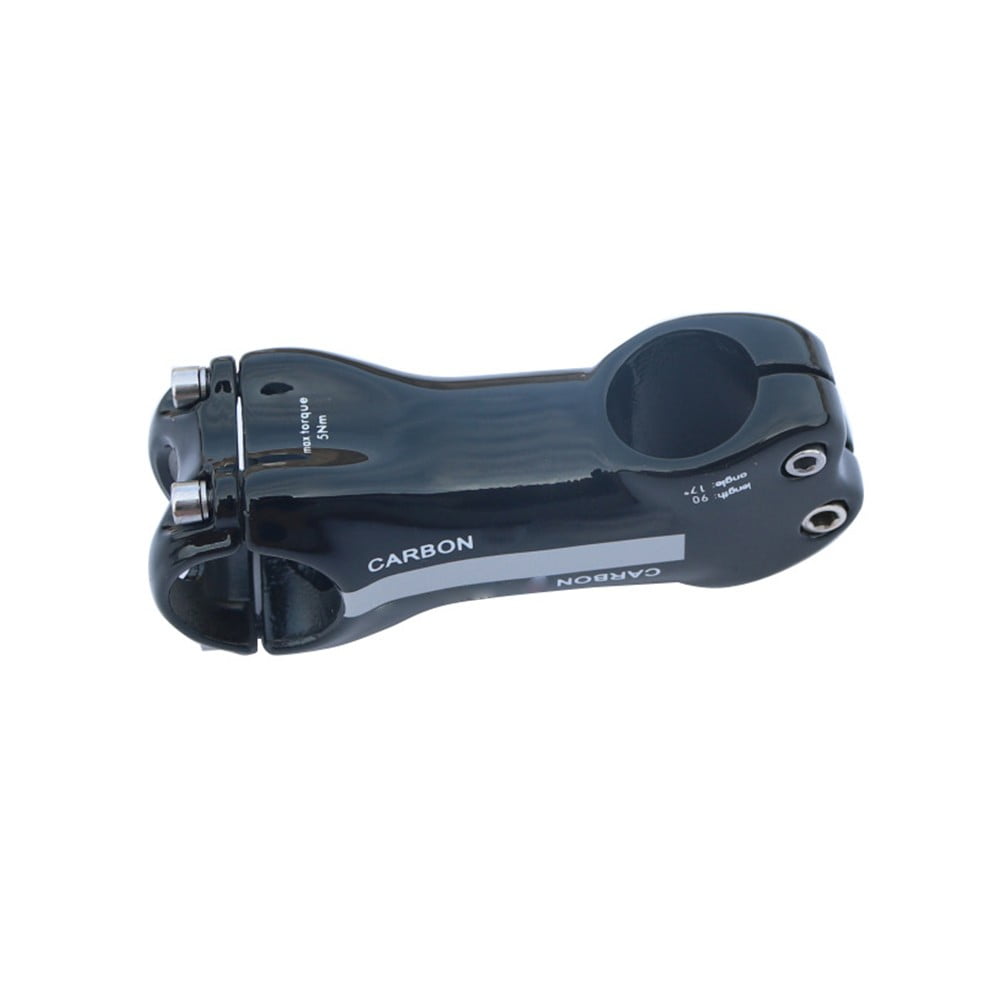 Carbon Fiber Bike Stem 17 Degree Angle 70/80/90/100/110/120/130Mm ...