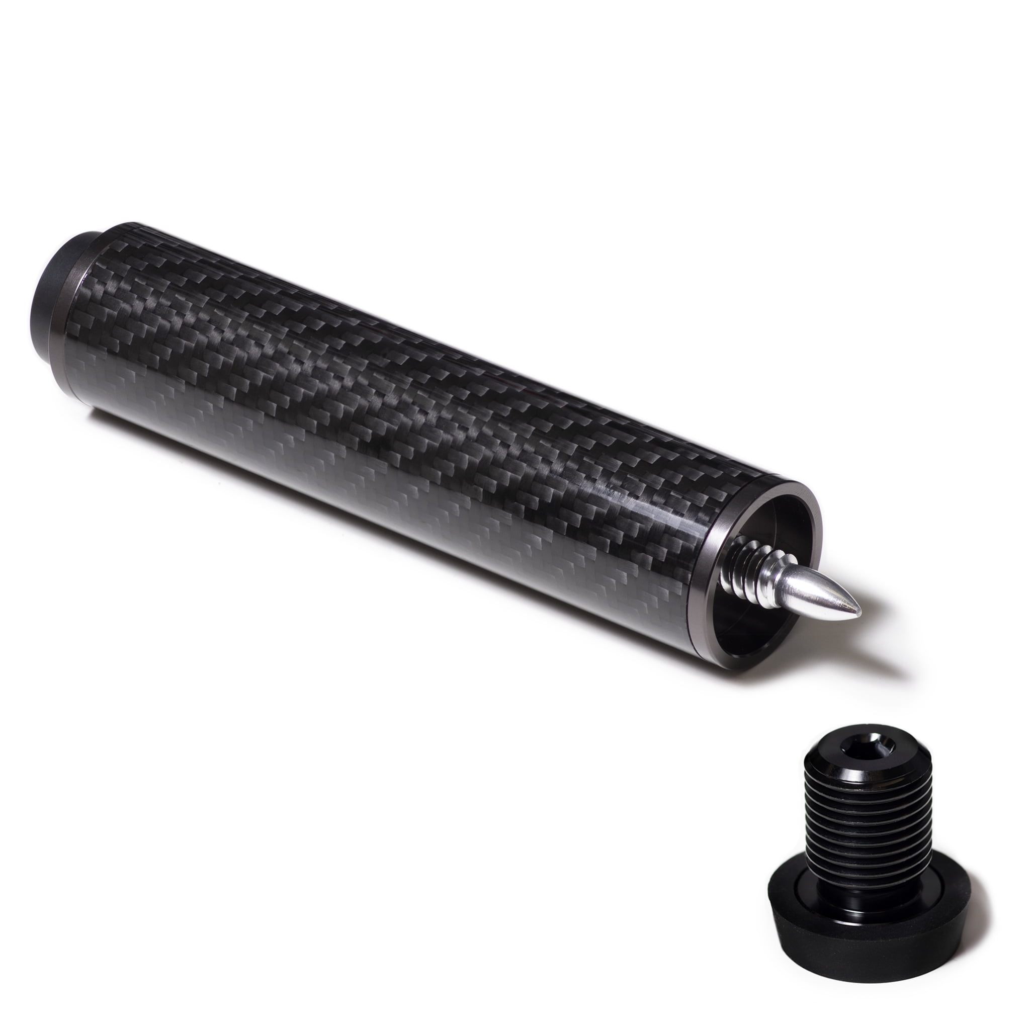 Carbon Fiber Billiard Pool Cue Extension with Bumper/Adapter for ...