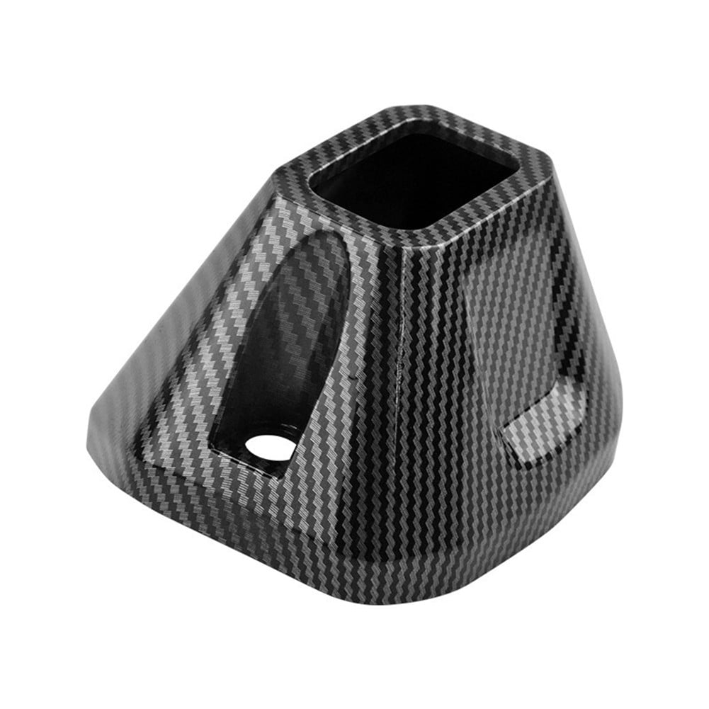 Carbon Fiber Black Motorcycle Exhaust Cover For Honda For Click 125 150 ...