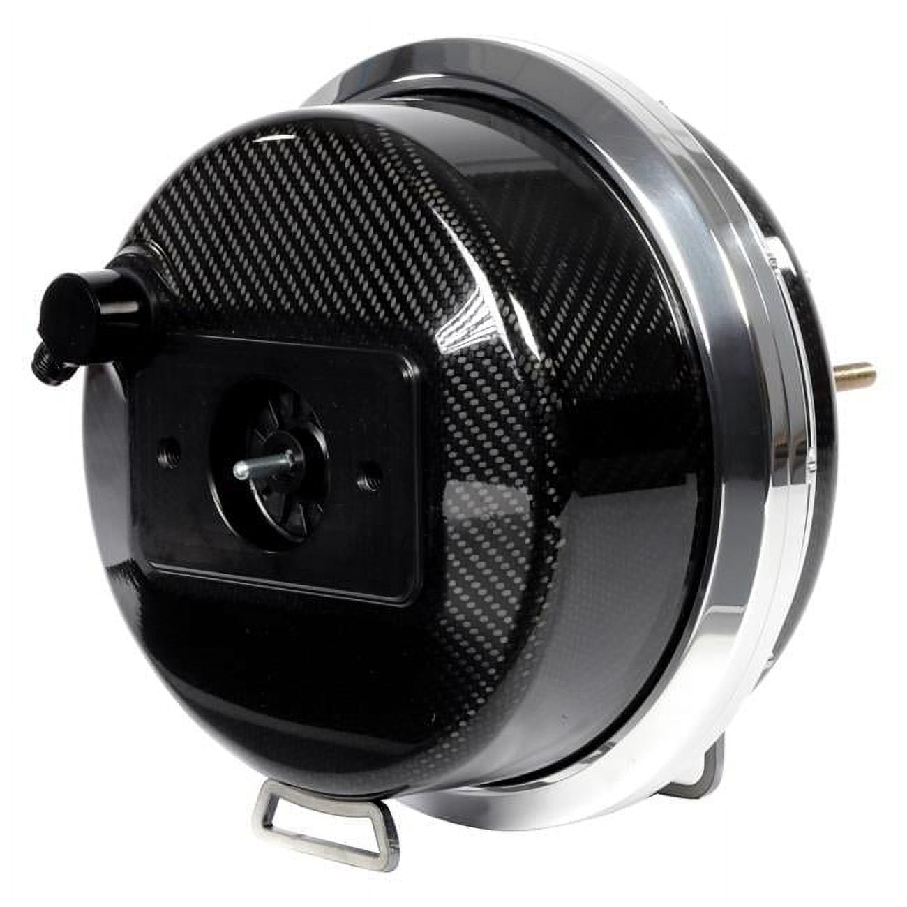 Carbon Fiber Brake Booster with Polished Aluminum Outer Rings & Hidden ...