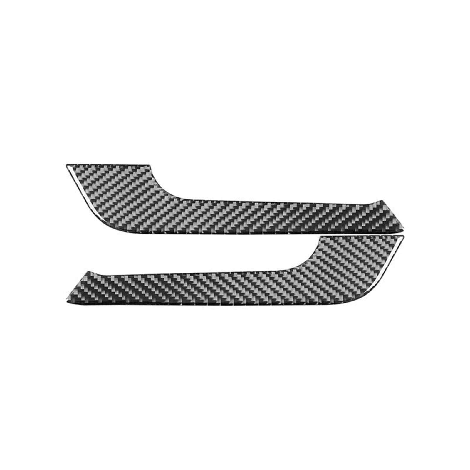Carbon Fiber Car Center Storage Box Water Cup Holder Panel Trim Strips ...