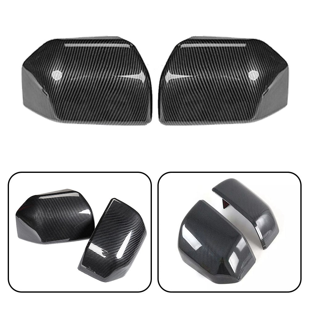 Carbon Fiber Car Side Mirror Cover Fit for Ford for F-150 2015-2019 ...