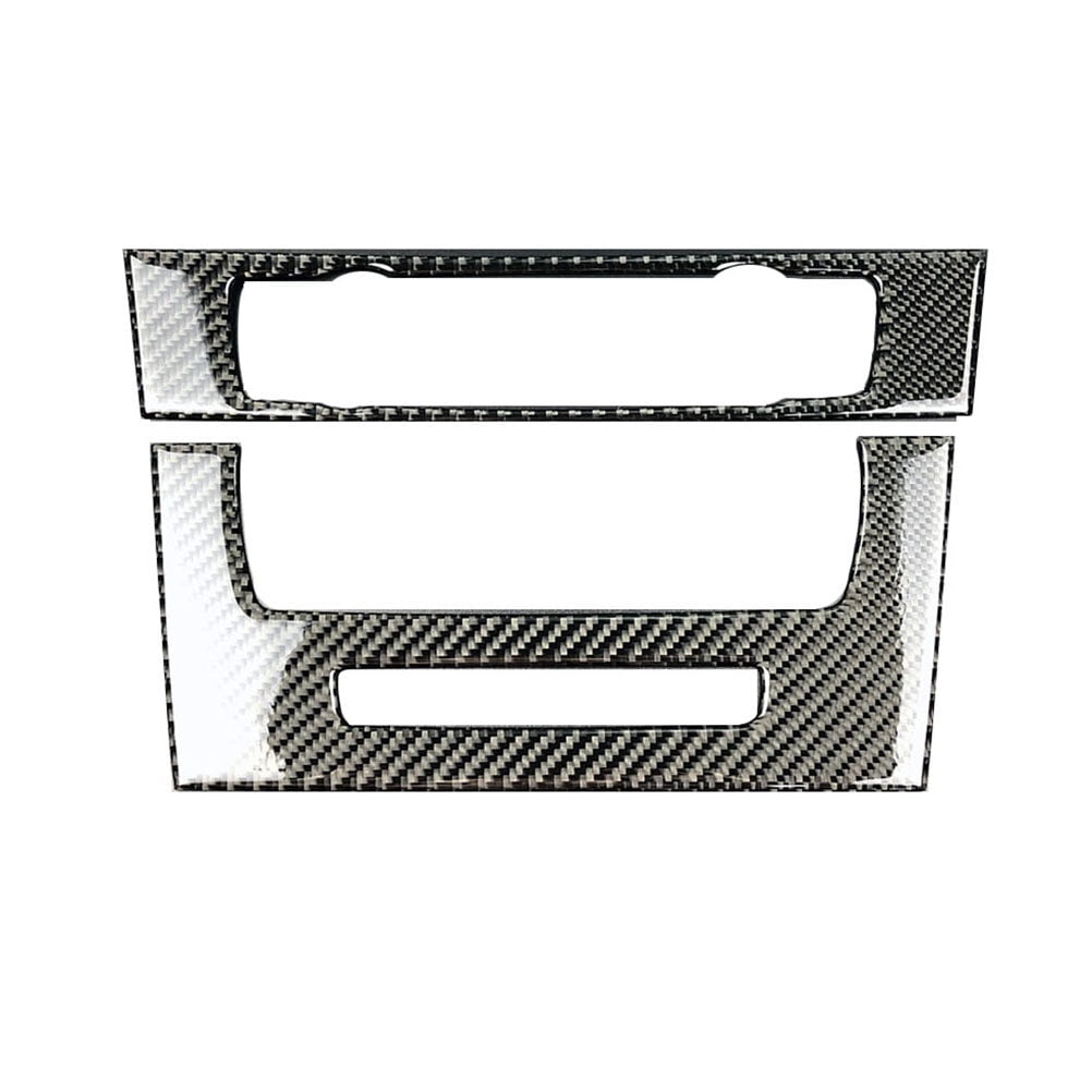 BRIGHTFUFU Reflective Stickers Carbon Fiber Car Decal Black 1 E92 E93 ...