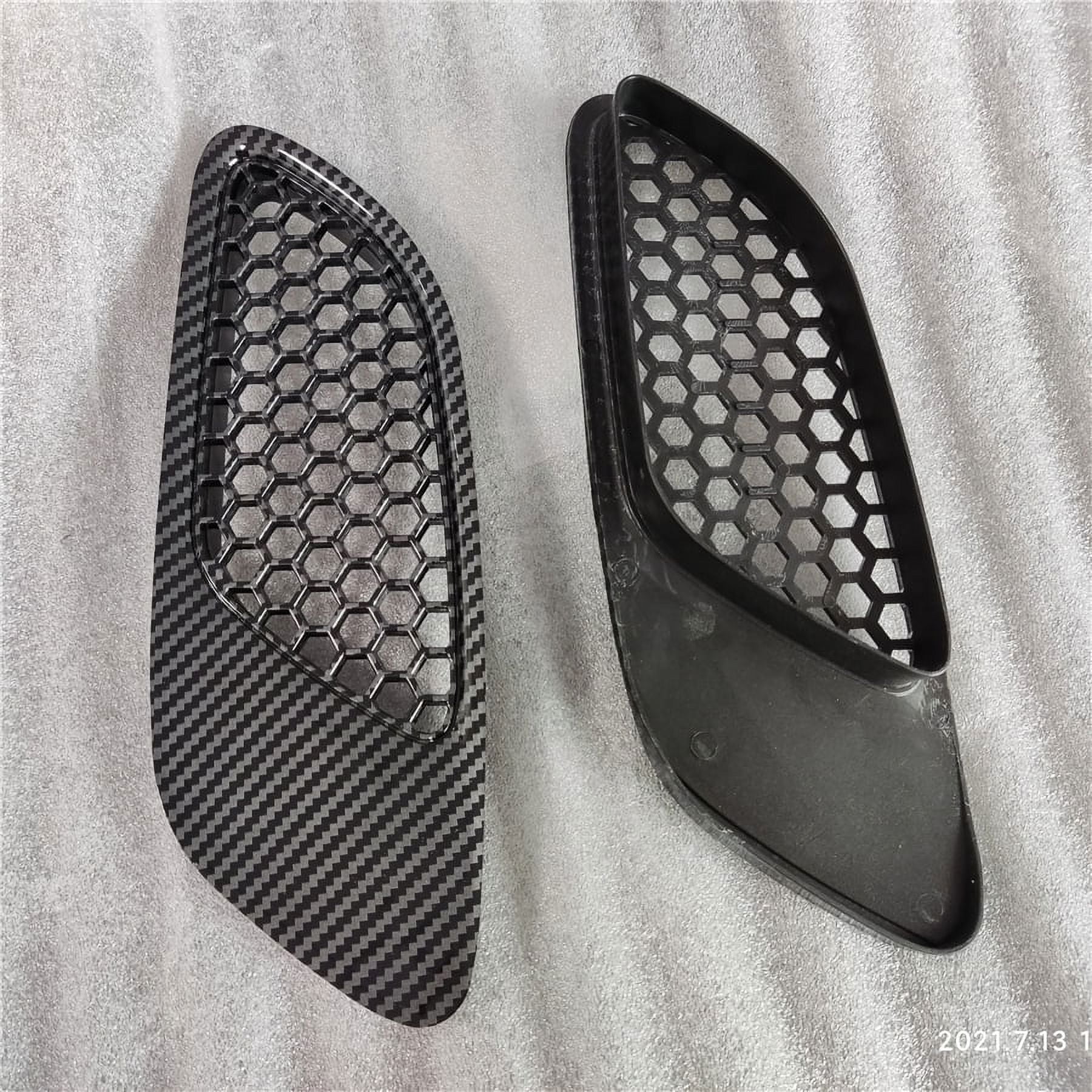 Carbon Fiber Color Bonnet Vent Hood Air Vent Scoop Duct For BMW E90 E91 E92 E93 - Walmart.com
