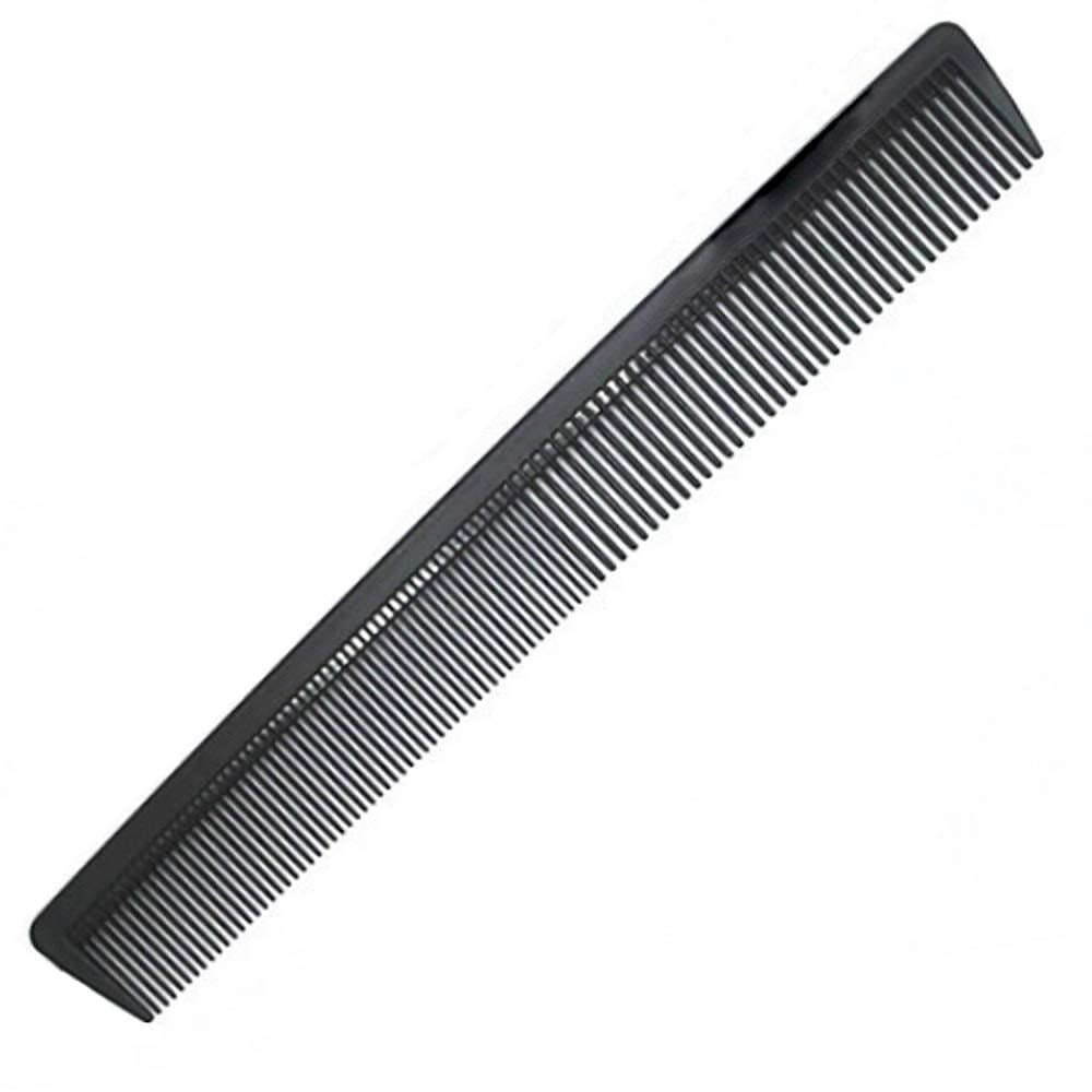 Carbon Fiber Cutting Comb, Professional 8.3” Hair Dressing Comb, Anti ...