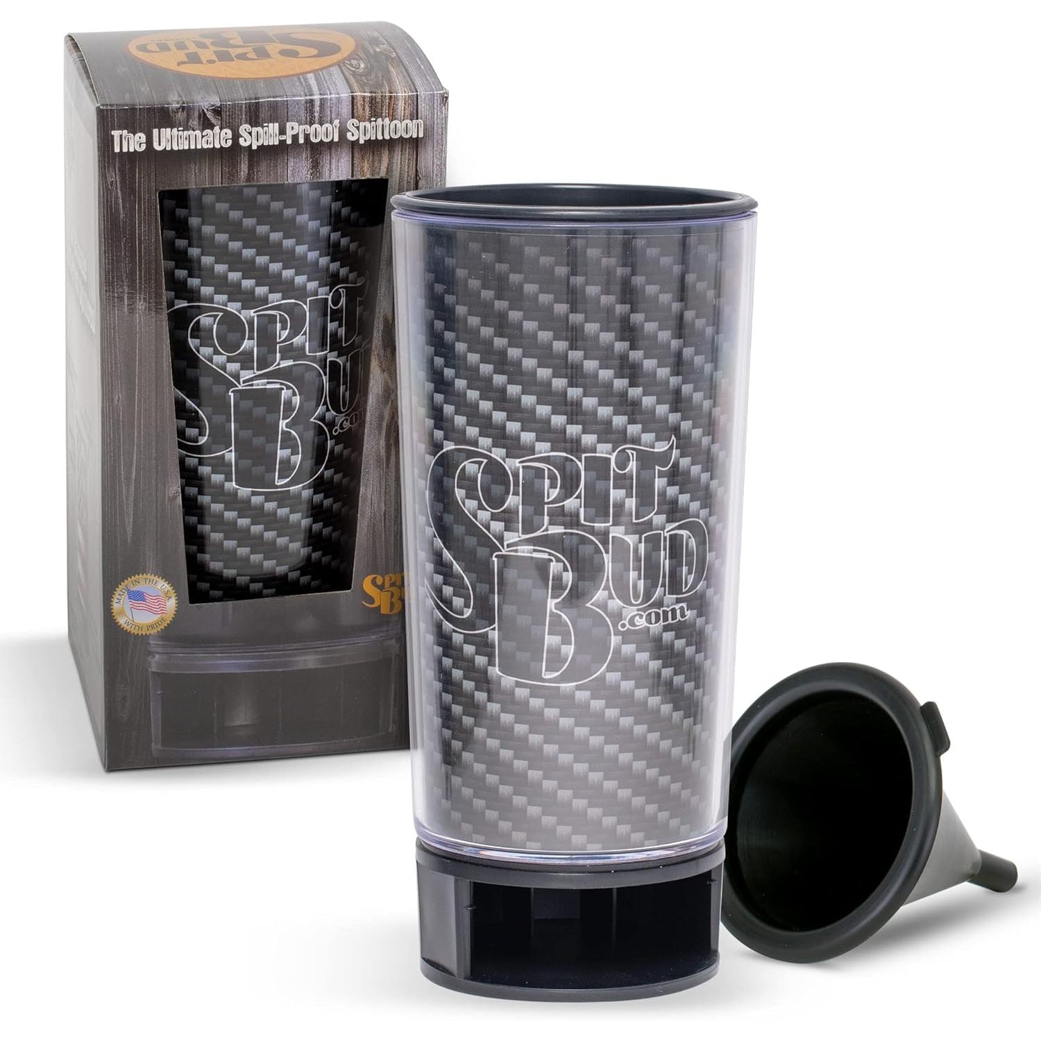 Carbon Fiber by DCYP - The Ultimate Spittoon for Chew - Portable Dip ...