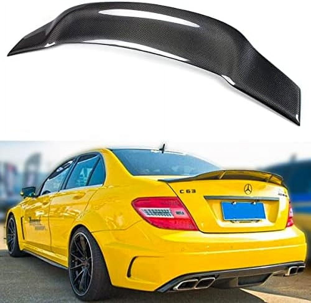 Carbon Fiber Duckbill Highkick Trunk Spoiler Wing Compatible for 2008 ...